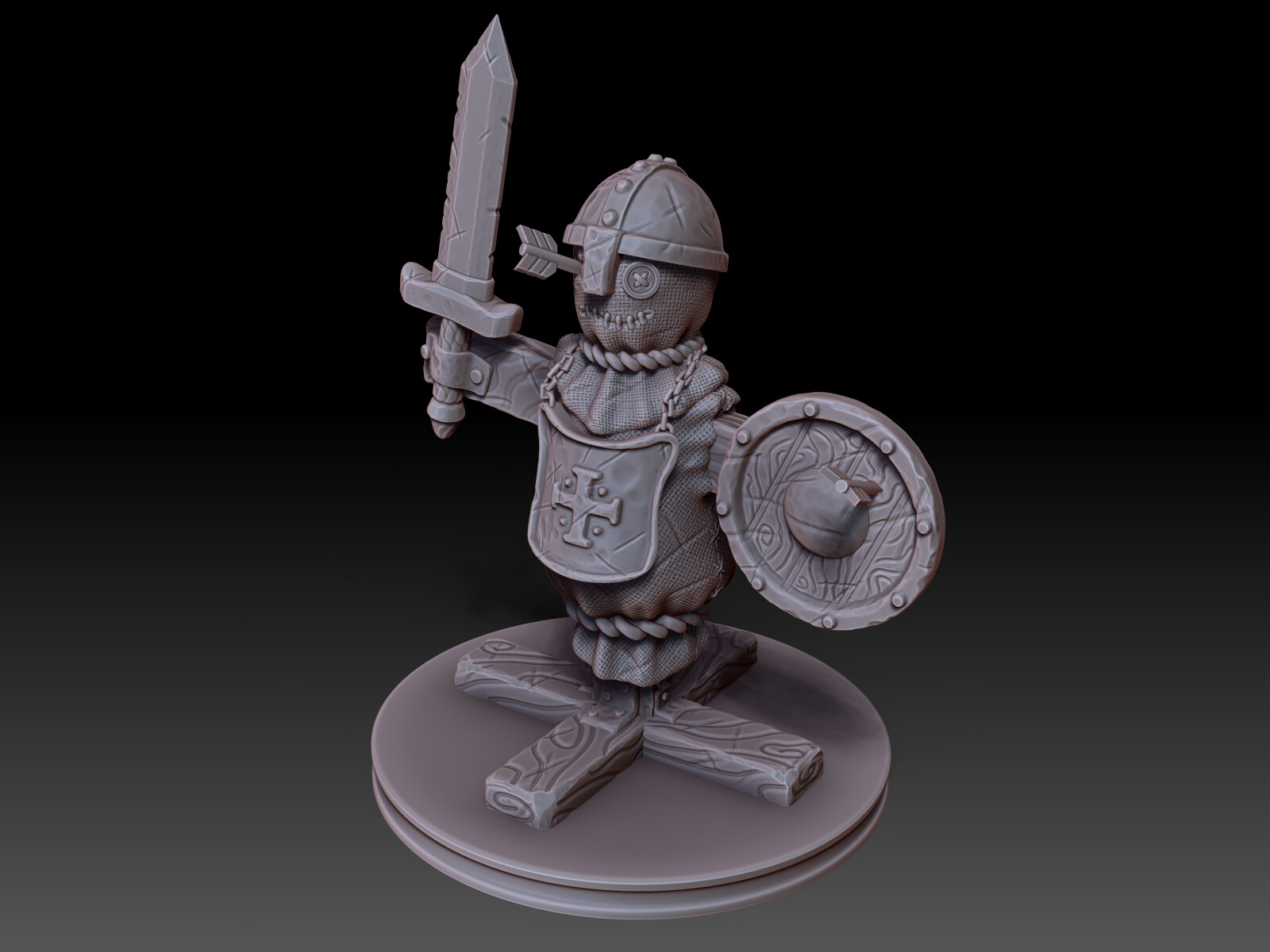 Artemy - Brave Medieval Training Dummy