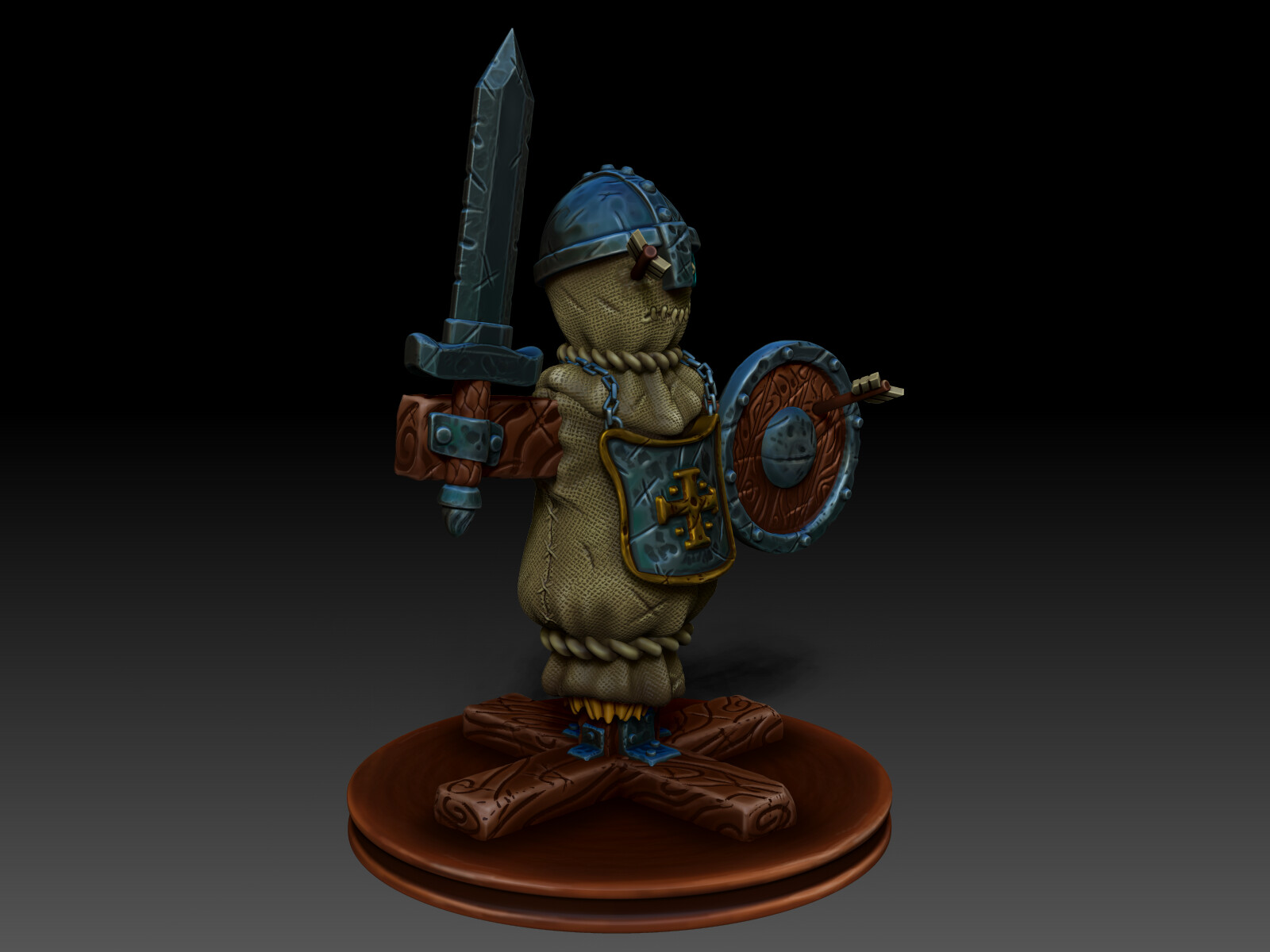 Artemy - Brave Medieval Training Dummy