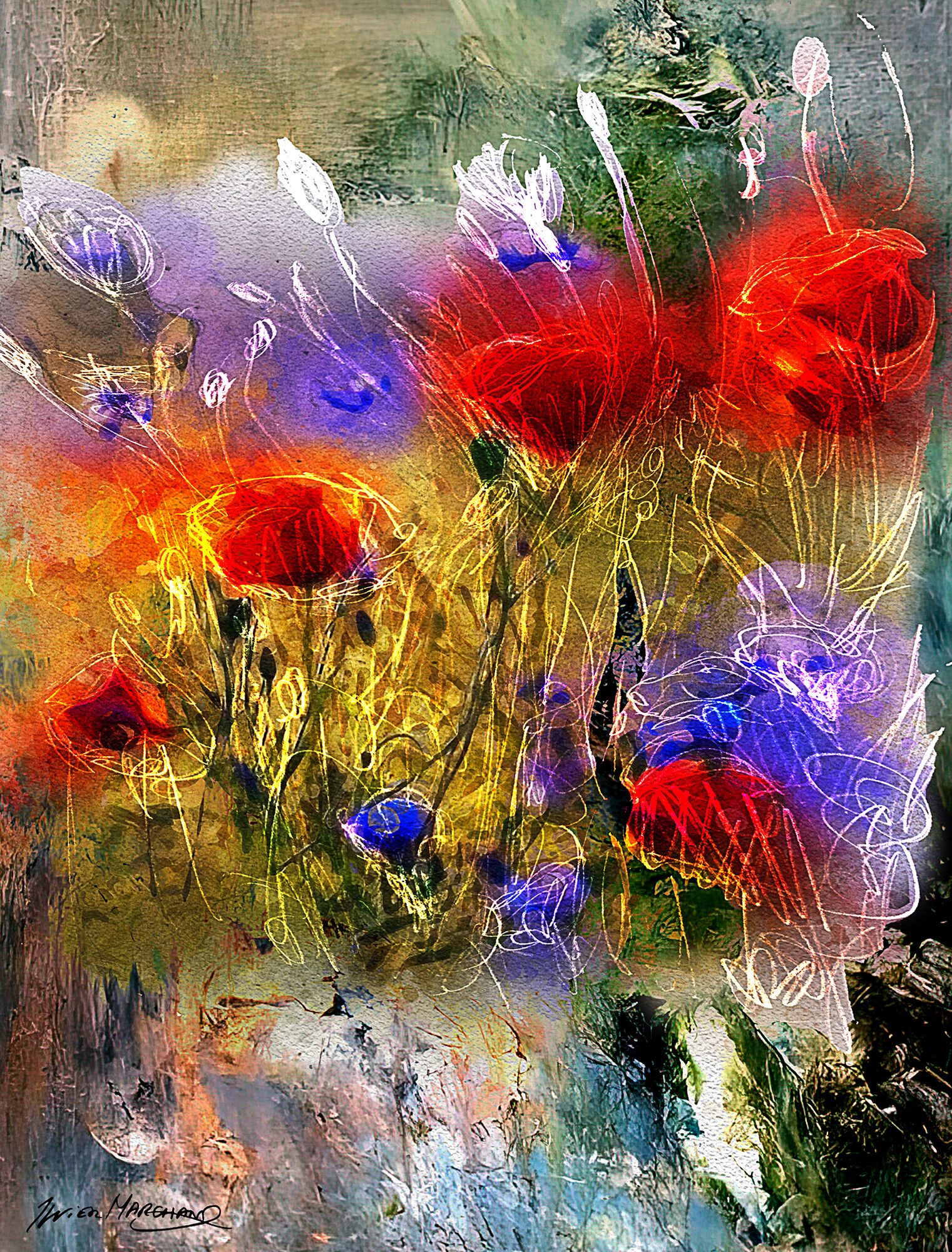 ArtStation - Picoté par les fleurs