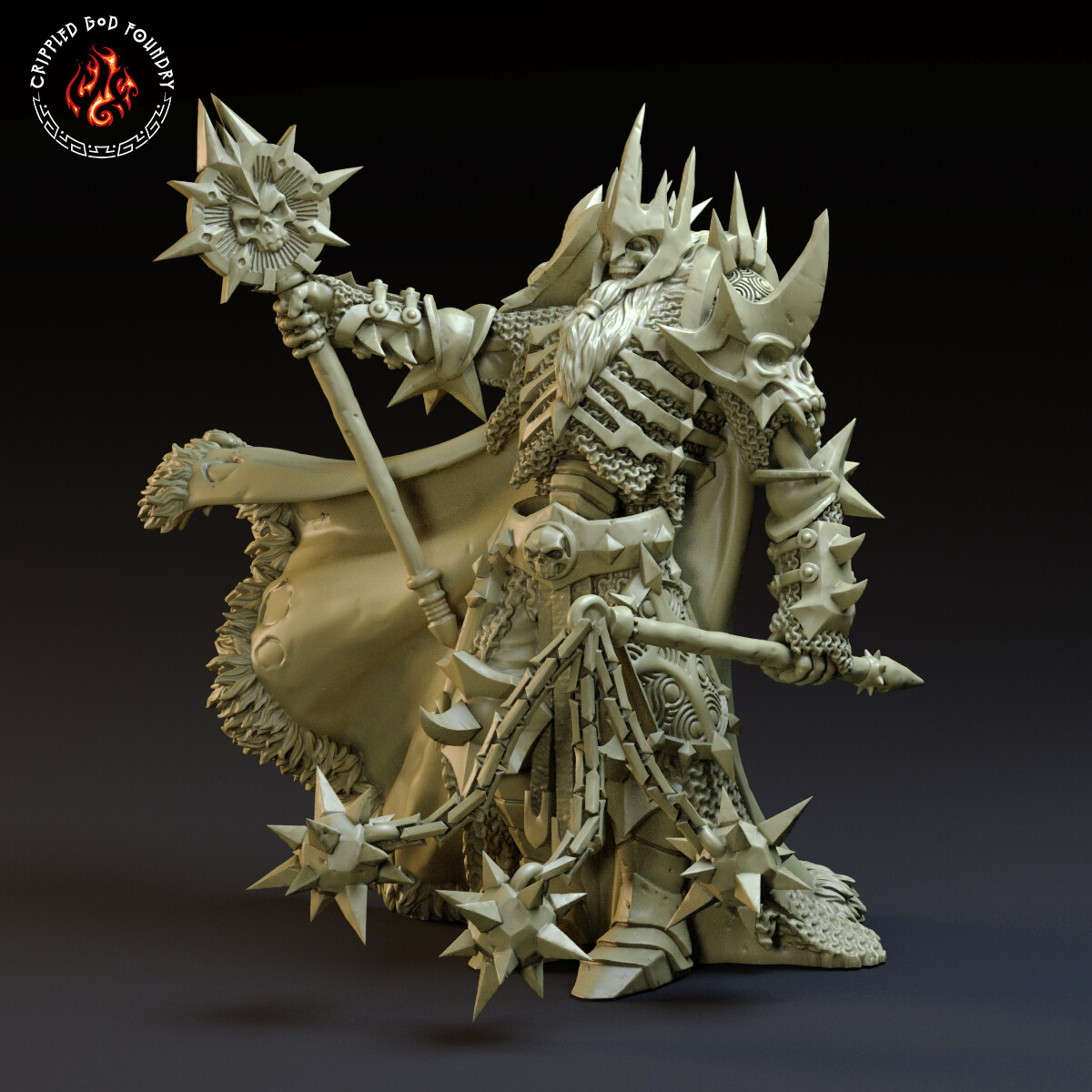 ArtStation - Skeleton King for Crippled God Foundry