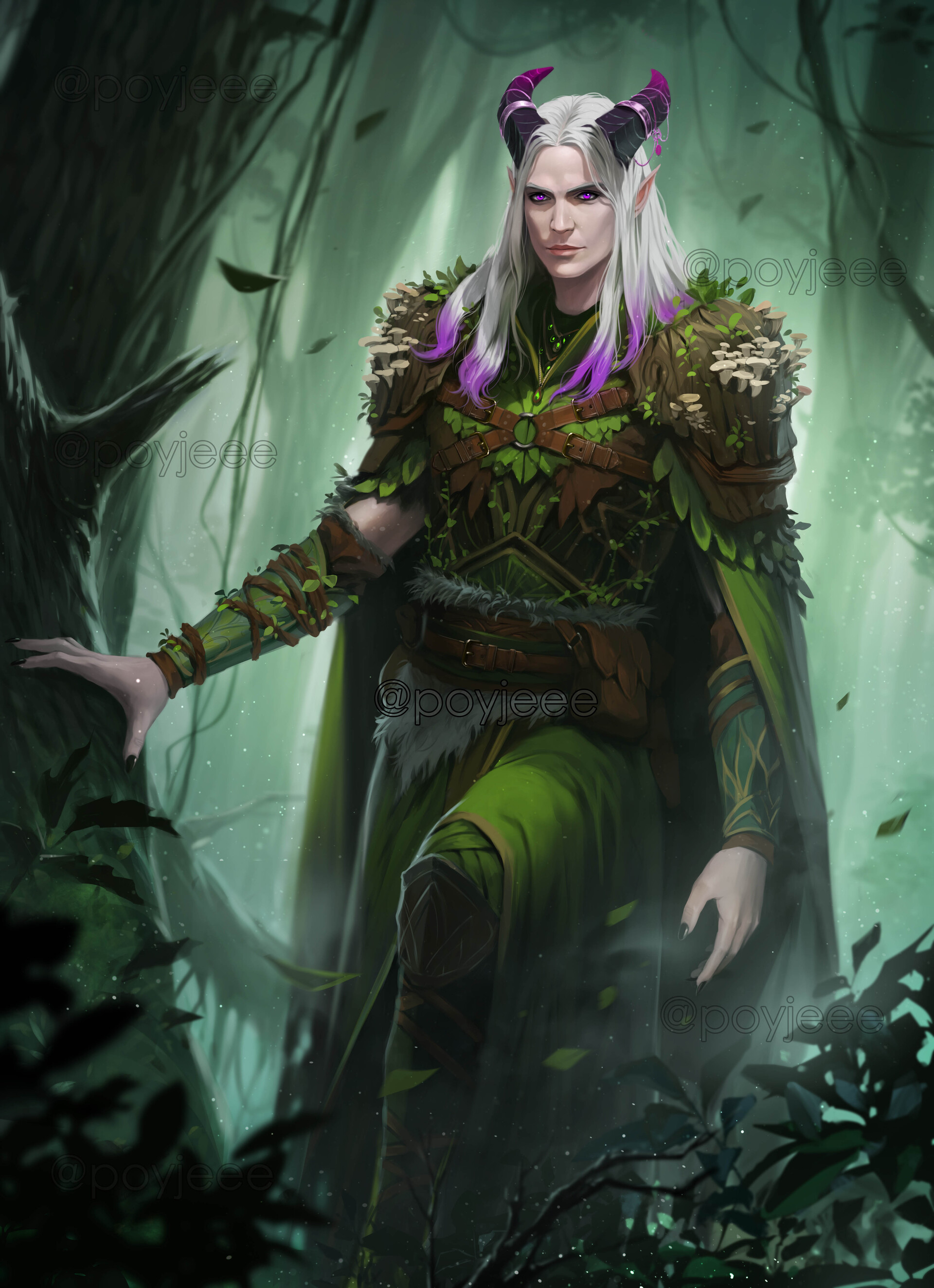 ArtStation - DnD Character - Tiefling