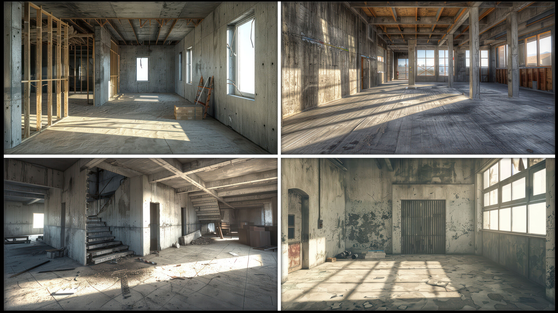 Ferial Concept - 🔹250 Abandoned Semi Constructed Building - Environment ...