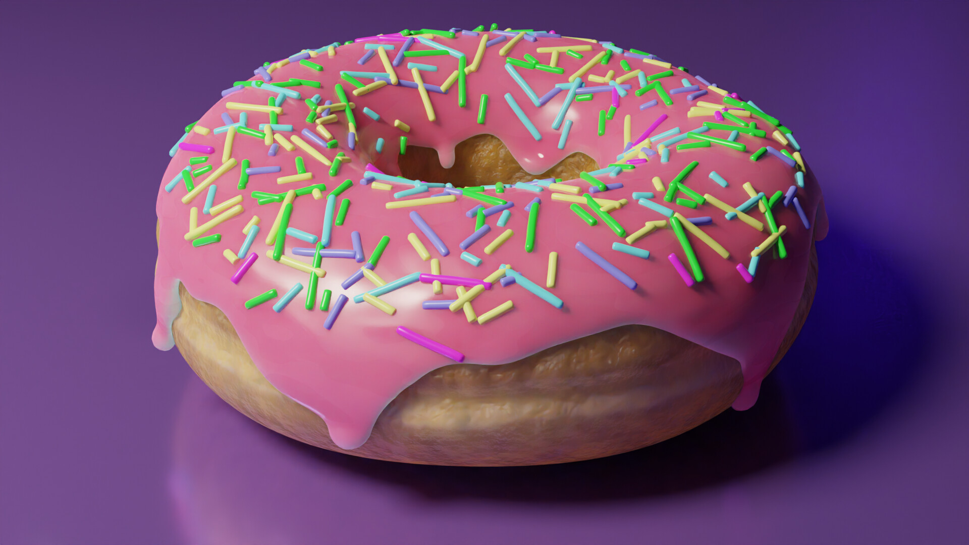 ArtStation - BLENDER DONUT