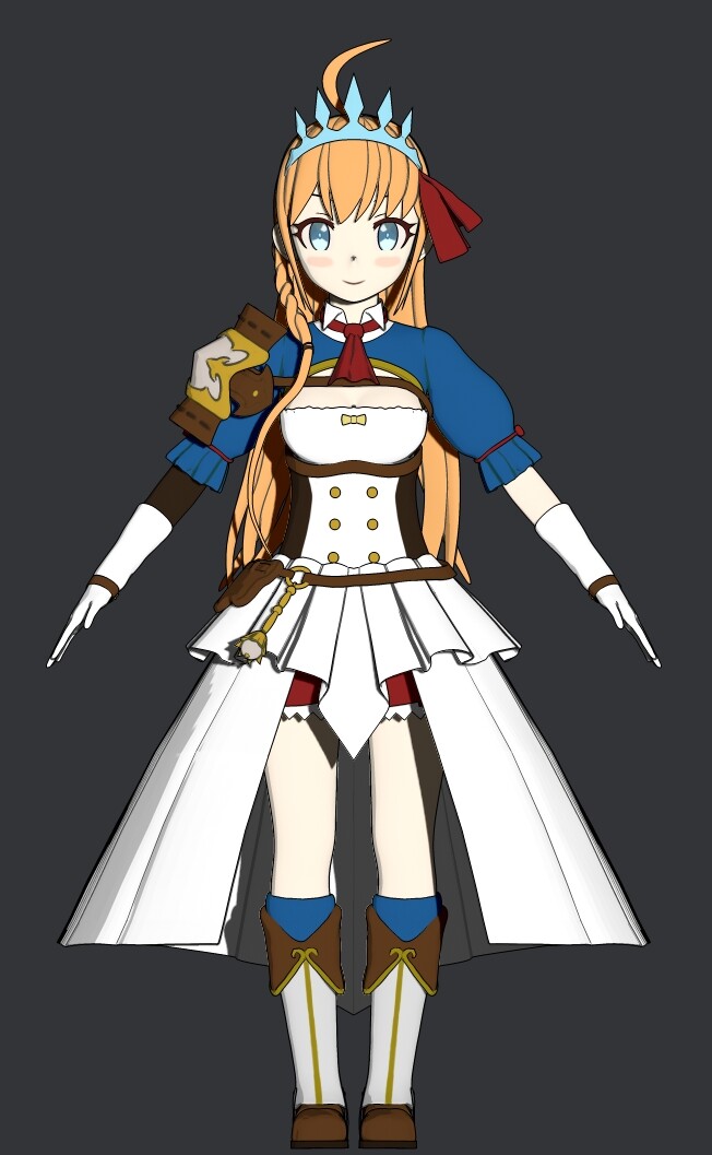 Artstation Princess Connect Re Dive Fan Art Pecorine