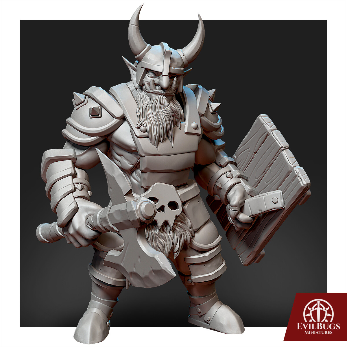 ArtStation - Orc Grog Rumbleaxe