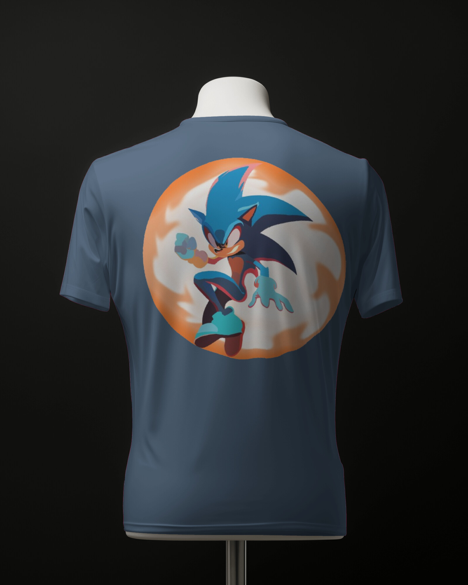 ArtStation - Sonic tshirt print