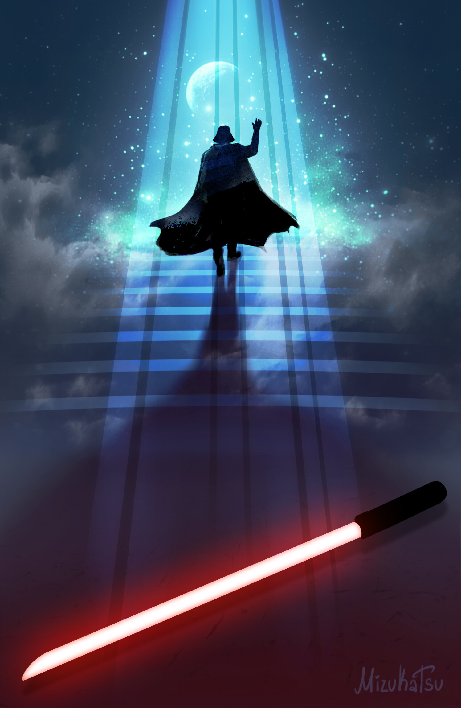 ArtStation - Goodbye Darth Vader, in tribute to James Earl Jones