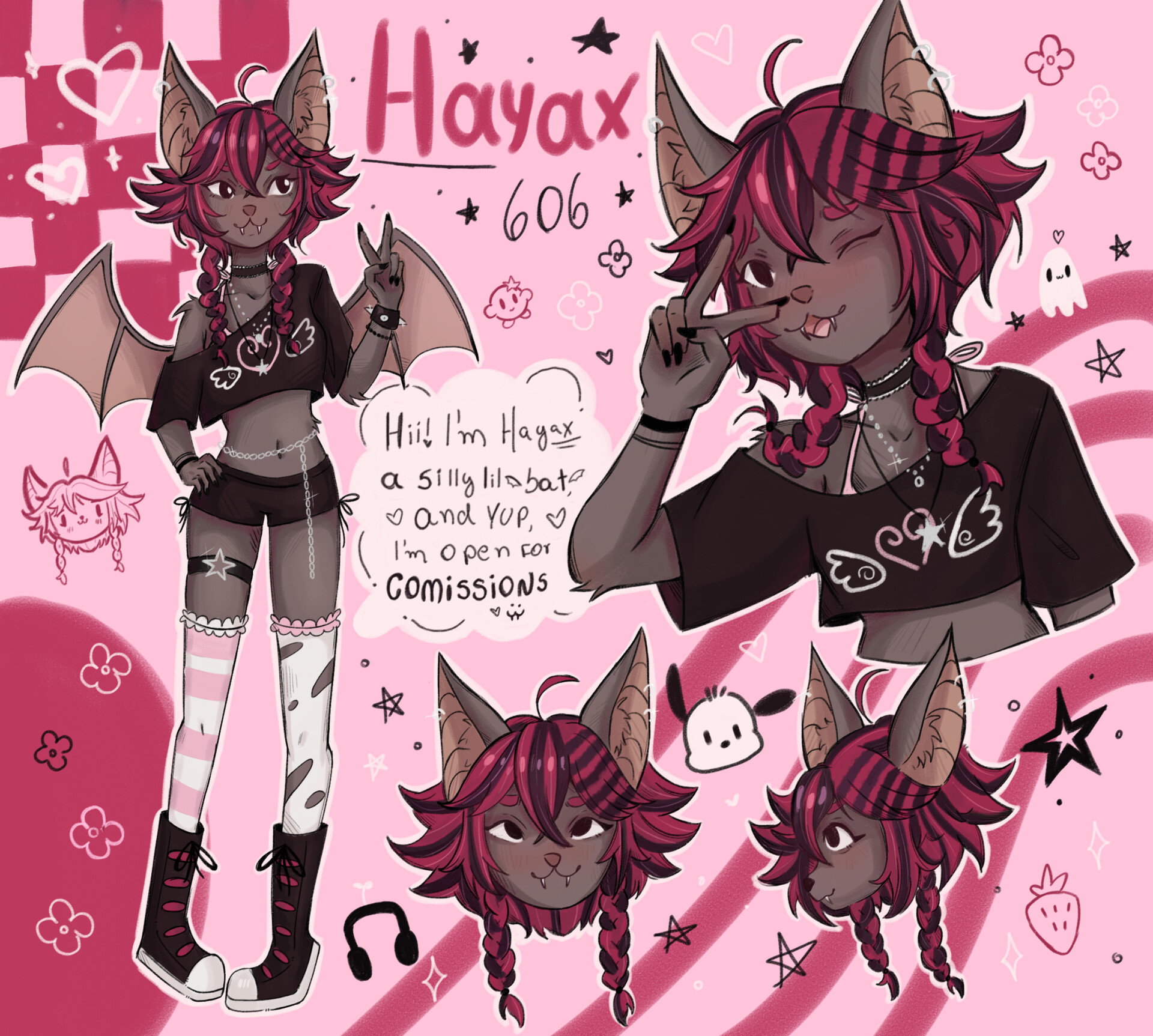 ArtStation - Hayax606 Character Sheet