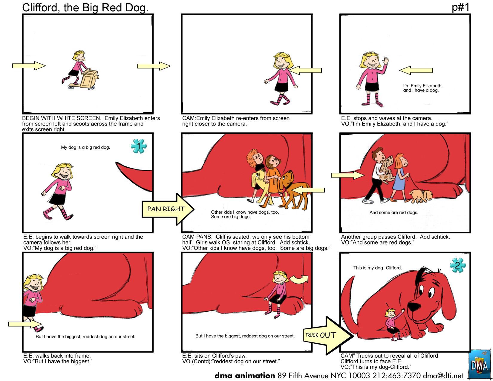 TonyCaio - Clifford The Big Red Dog - Scholastic