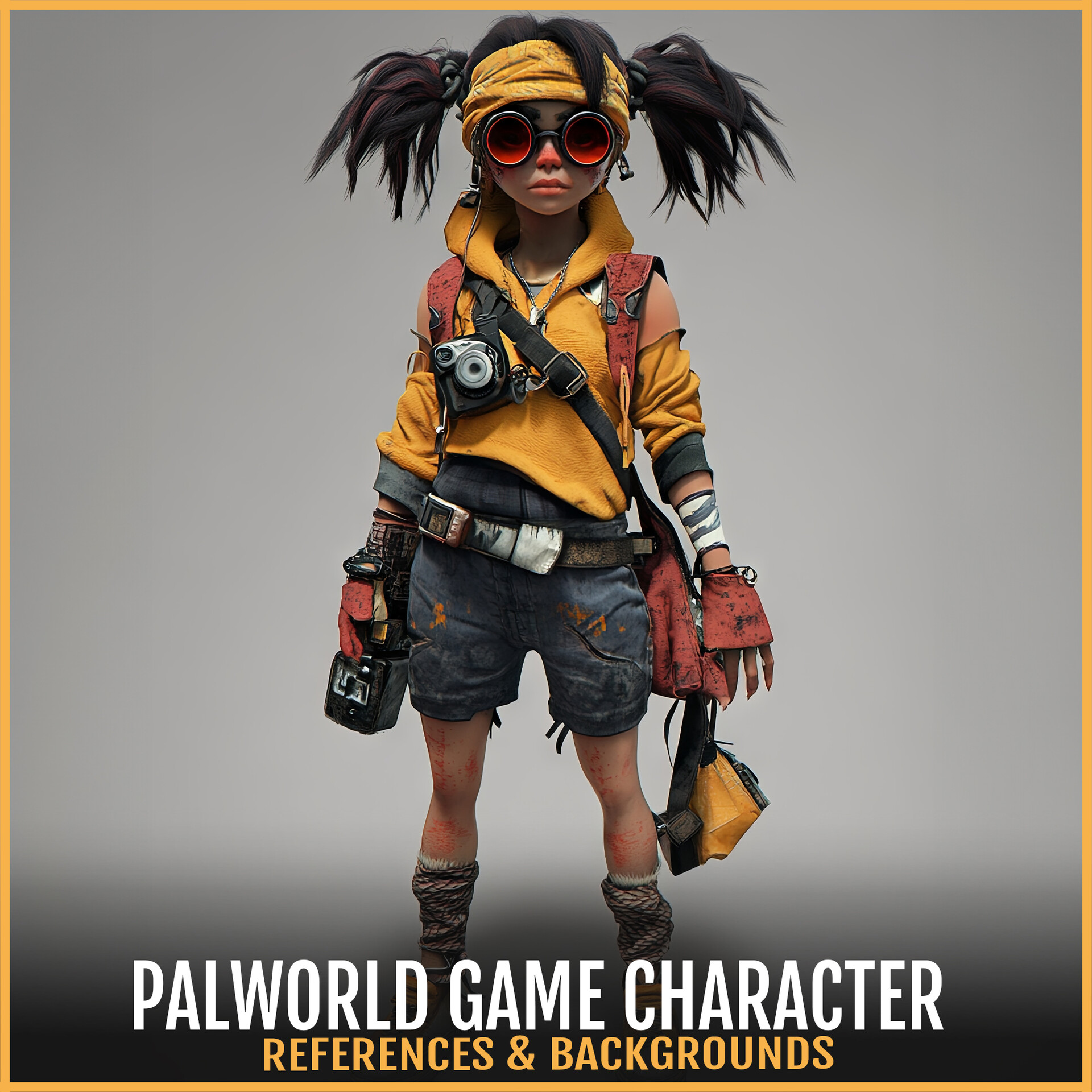 ArtStation - 606 PALWORLD GAME CHARACTER