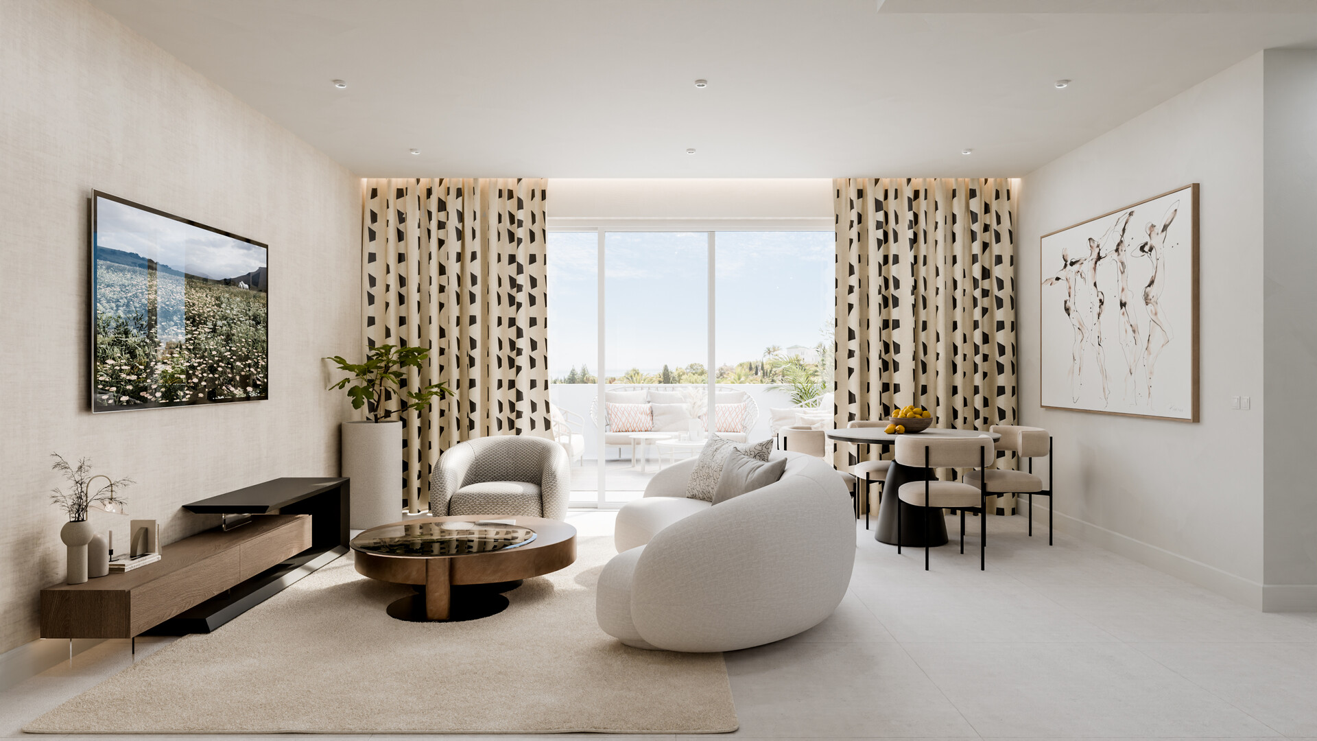 Lynxsdesign - ¨Packages +¨ design for new apartments, San Pedro, Marbella