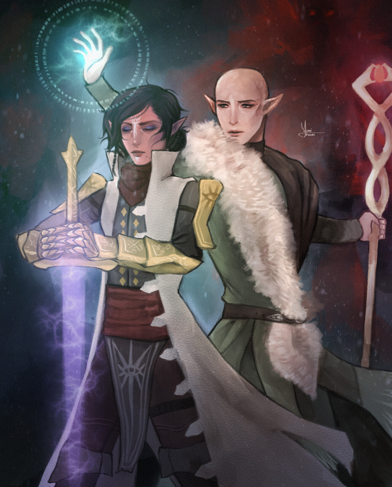 ArtStation - Protecting Lavellan