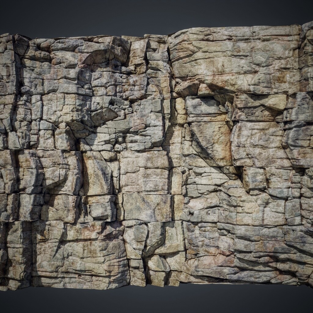 ArtStation - Weathered Rock