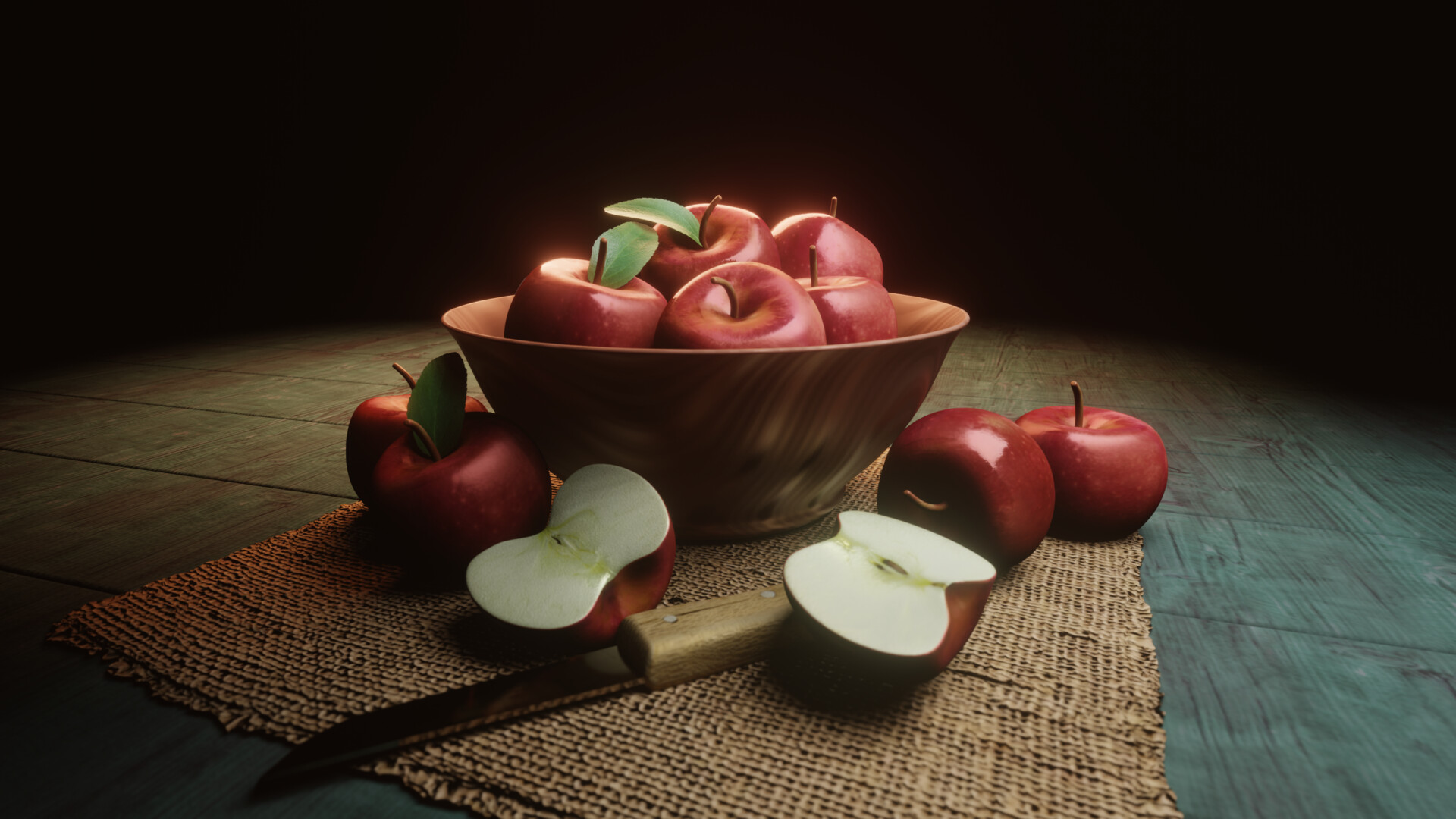 ArtStation - Apple Render - Cycles
