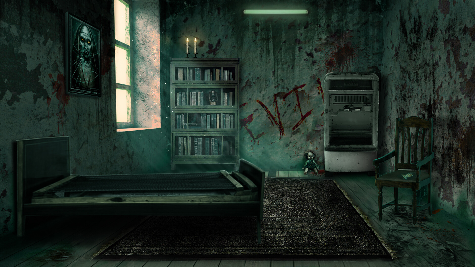 ArtStation - Horror room