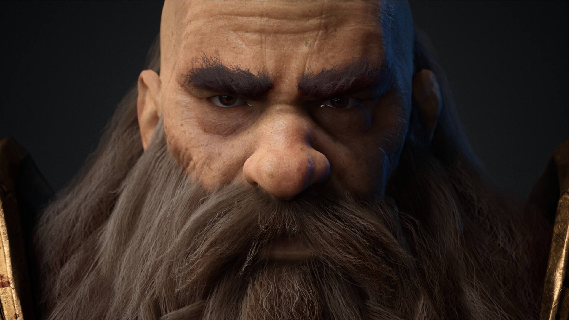 ArtStation - The Dwarf Warrior