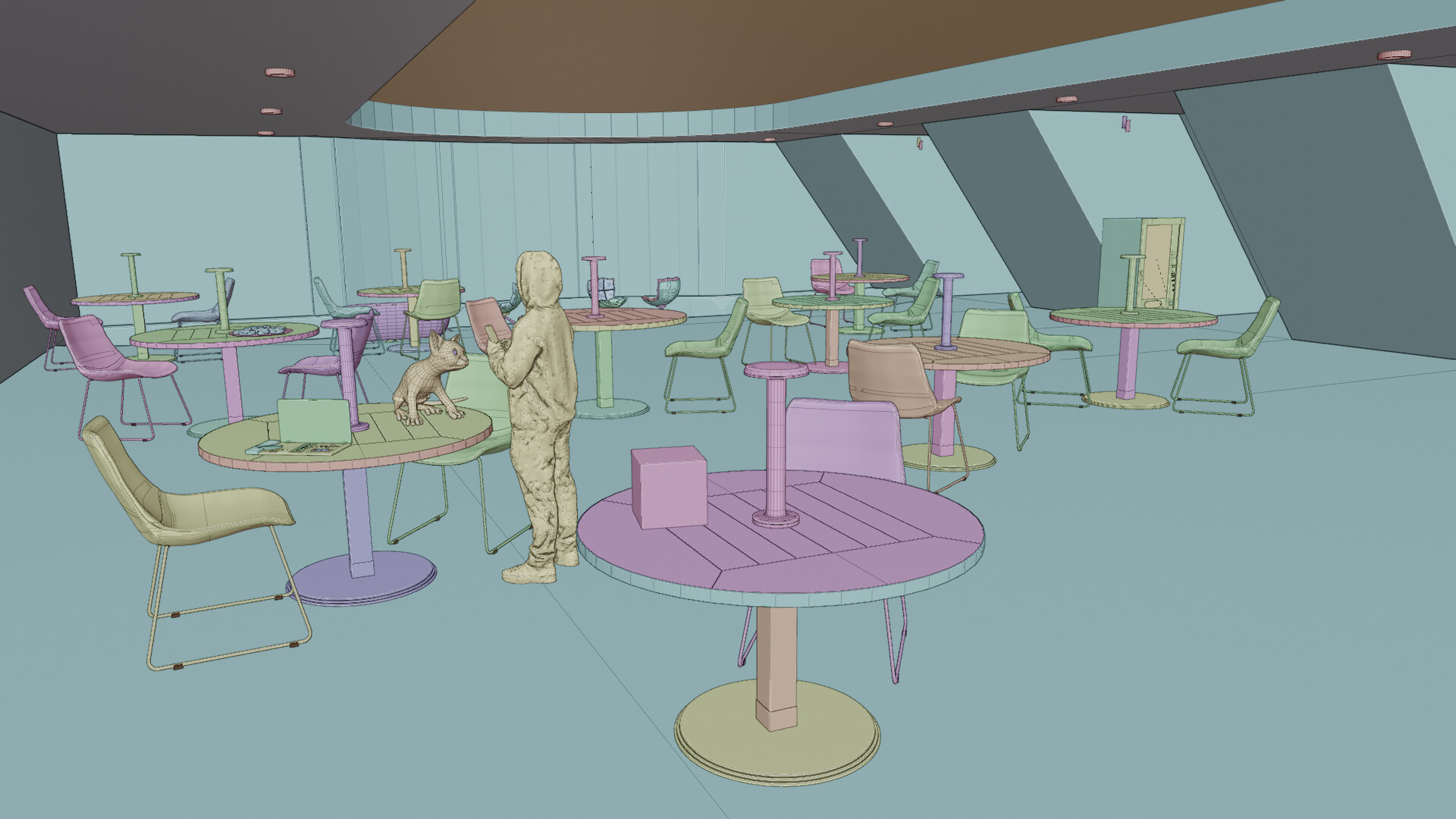 Arrado Yavinov - Canteen TVA office based from Loki Marvel Series