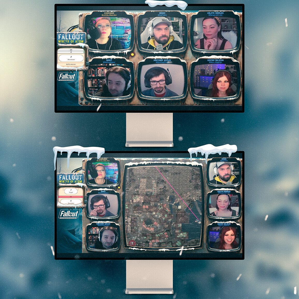 ArtStation - Fallout: Winter of Atom Overlay Set