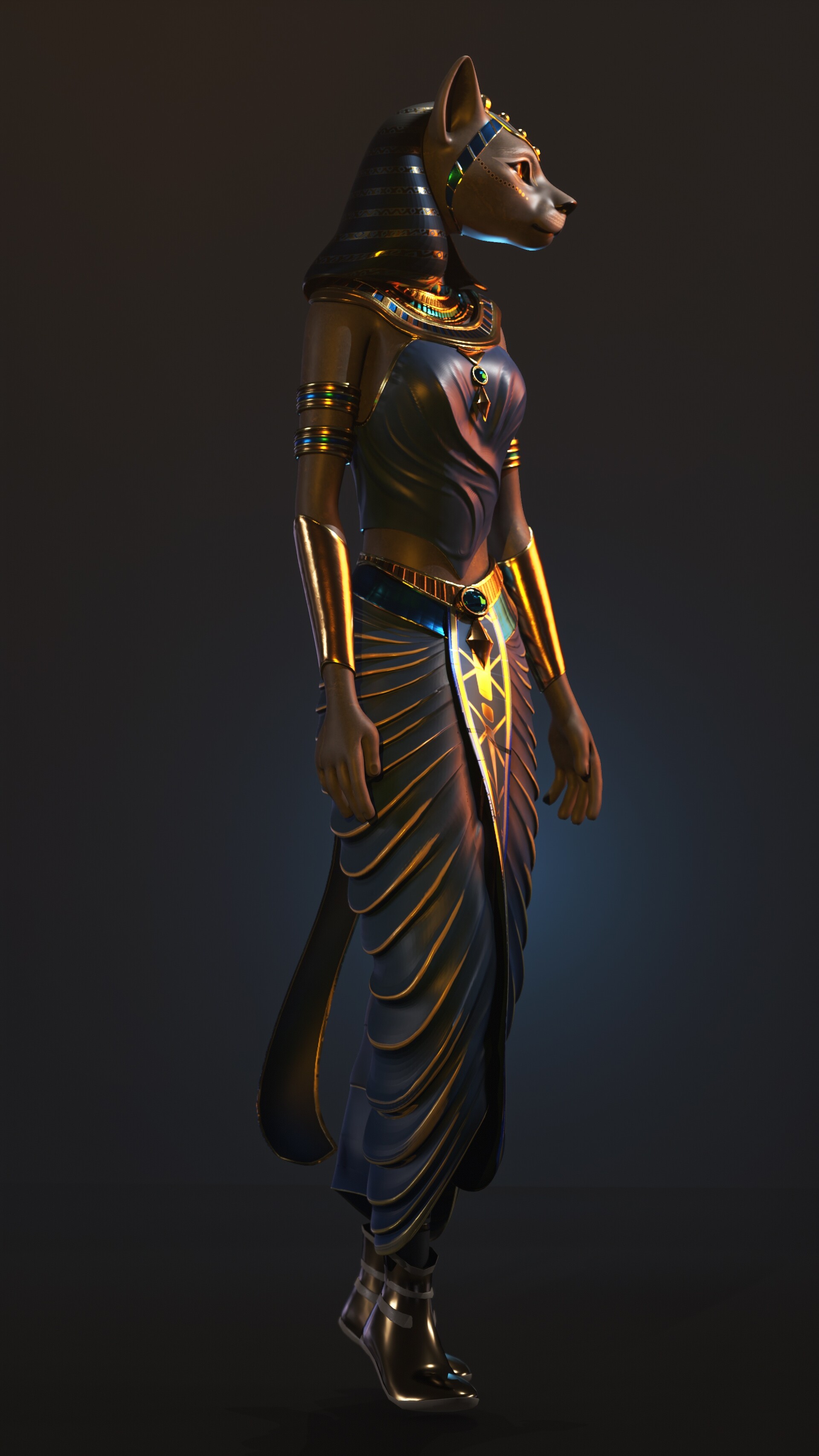 Amaney Ali Shehata - ancient (half cat -half human)