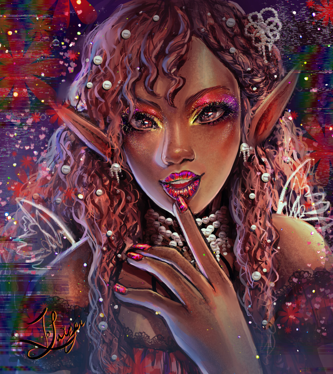 ArtStation - Ashera- Demon Queen of Sloth