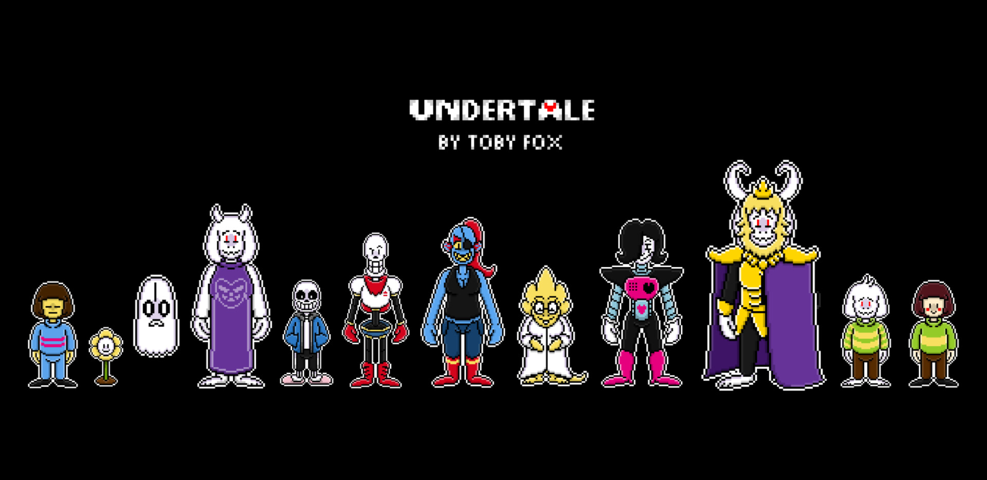 ArtStation - UnderTale Main Cast