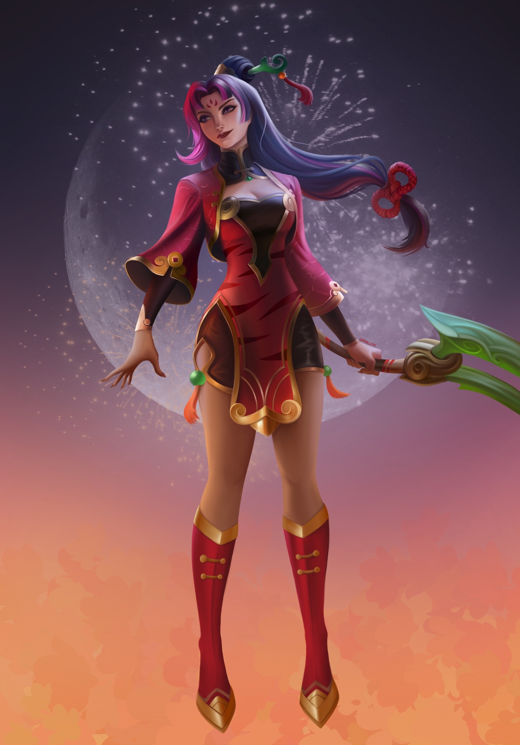 ArtStation - Firecracker Diana