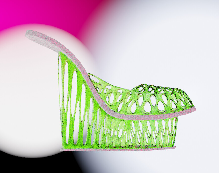 Jakob Sweeney - 'Slime' Shoe - Physical Prop