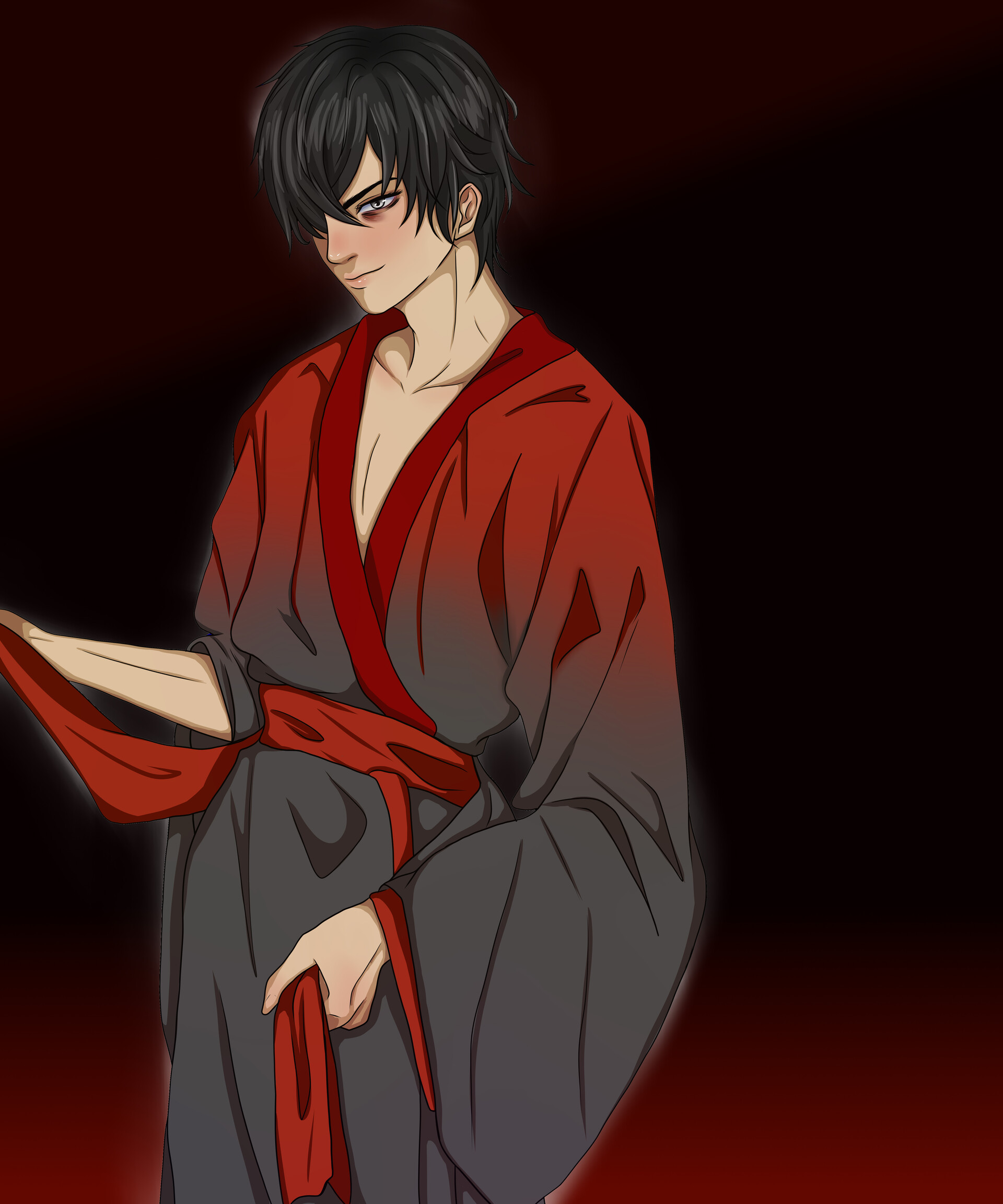 ArtStation - guy in a robe