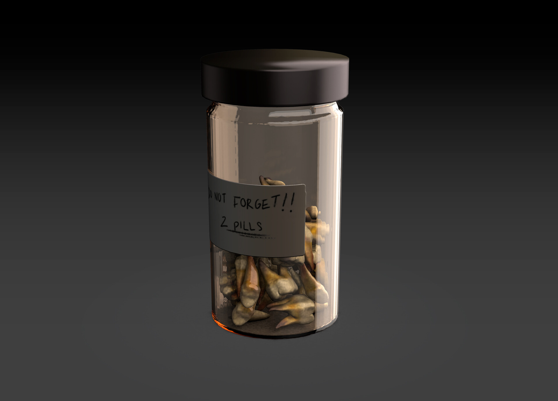 ArtStation - Teeth Jar