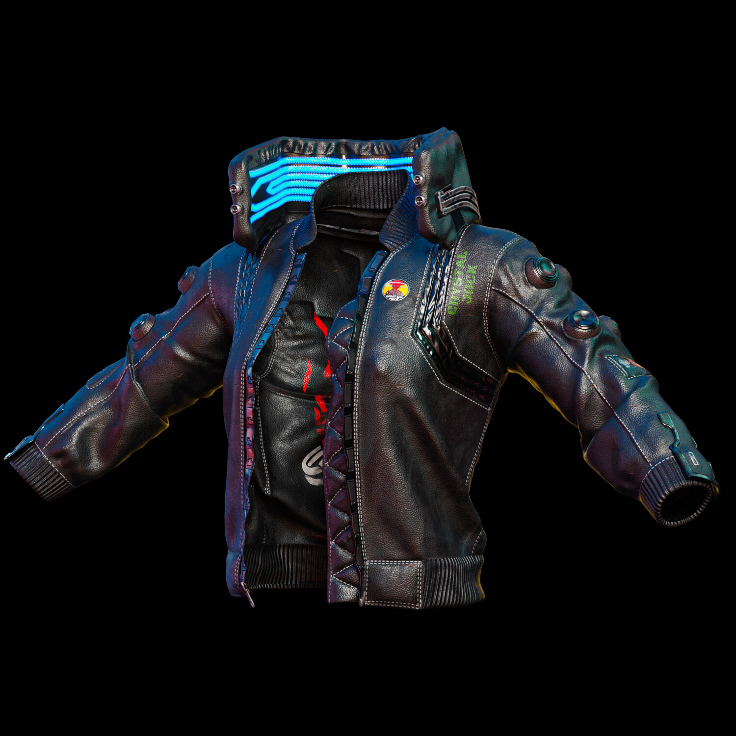 ArtStation - cyberpunk 2077 samurai jacket