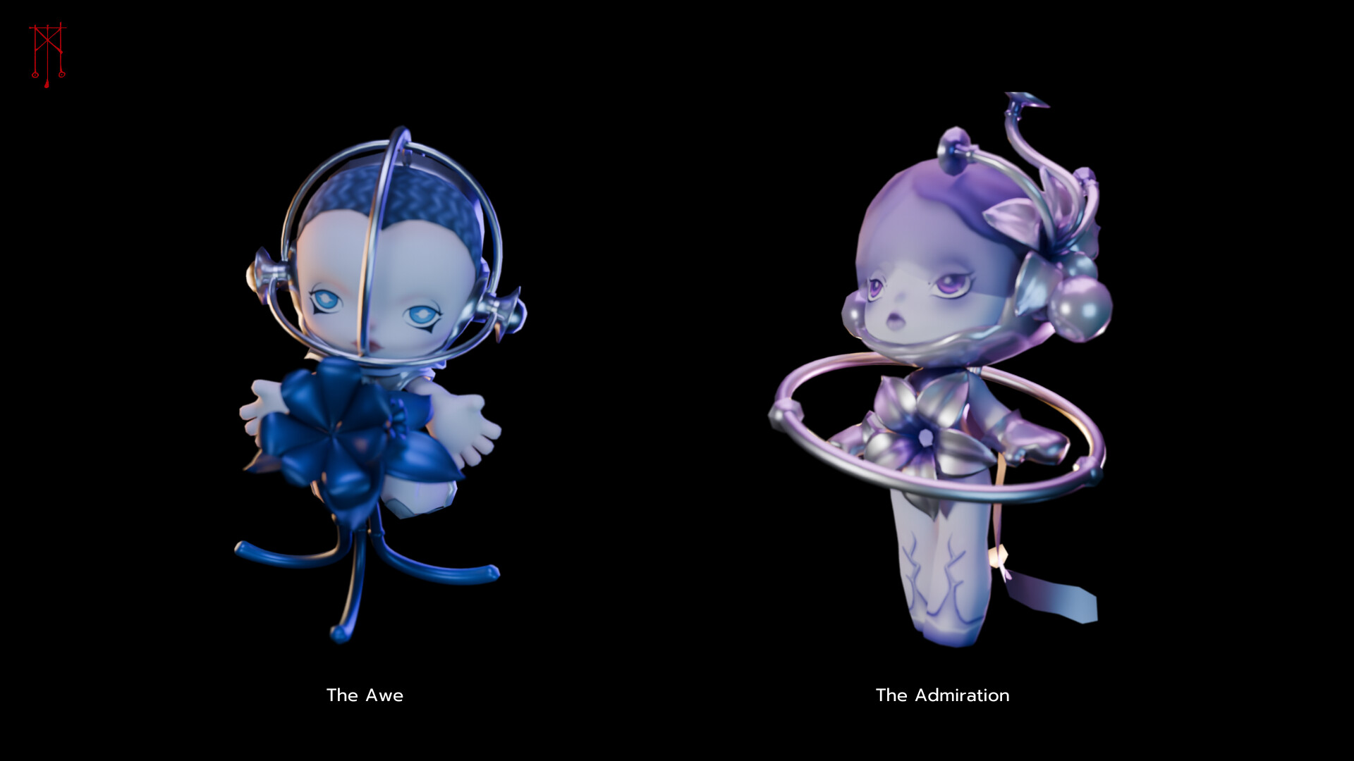 Suppakorn Boonrod - 3D Art toy for game : Skull Panda The Sound Series