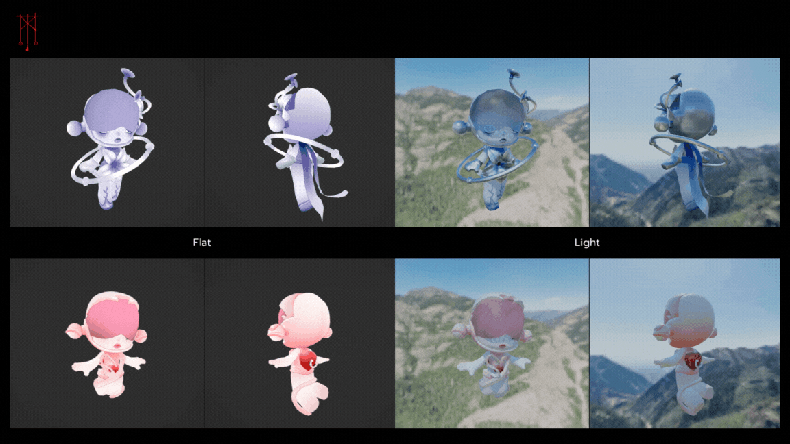 Suppakorn Boonrod - 3D Art toy for game : Skull Panda The Sound Series