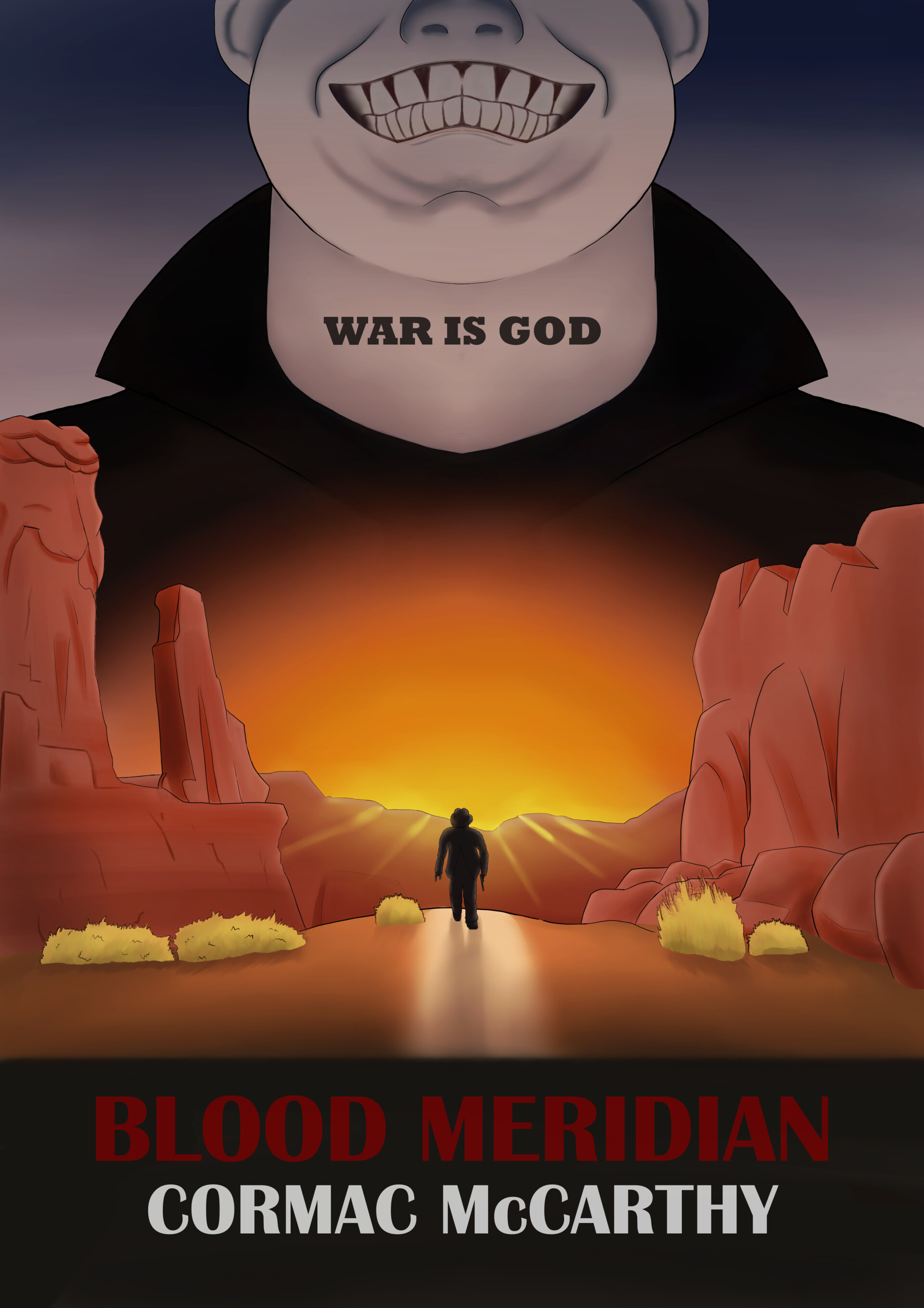 ArtStation - Blood Meridian Book Cover