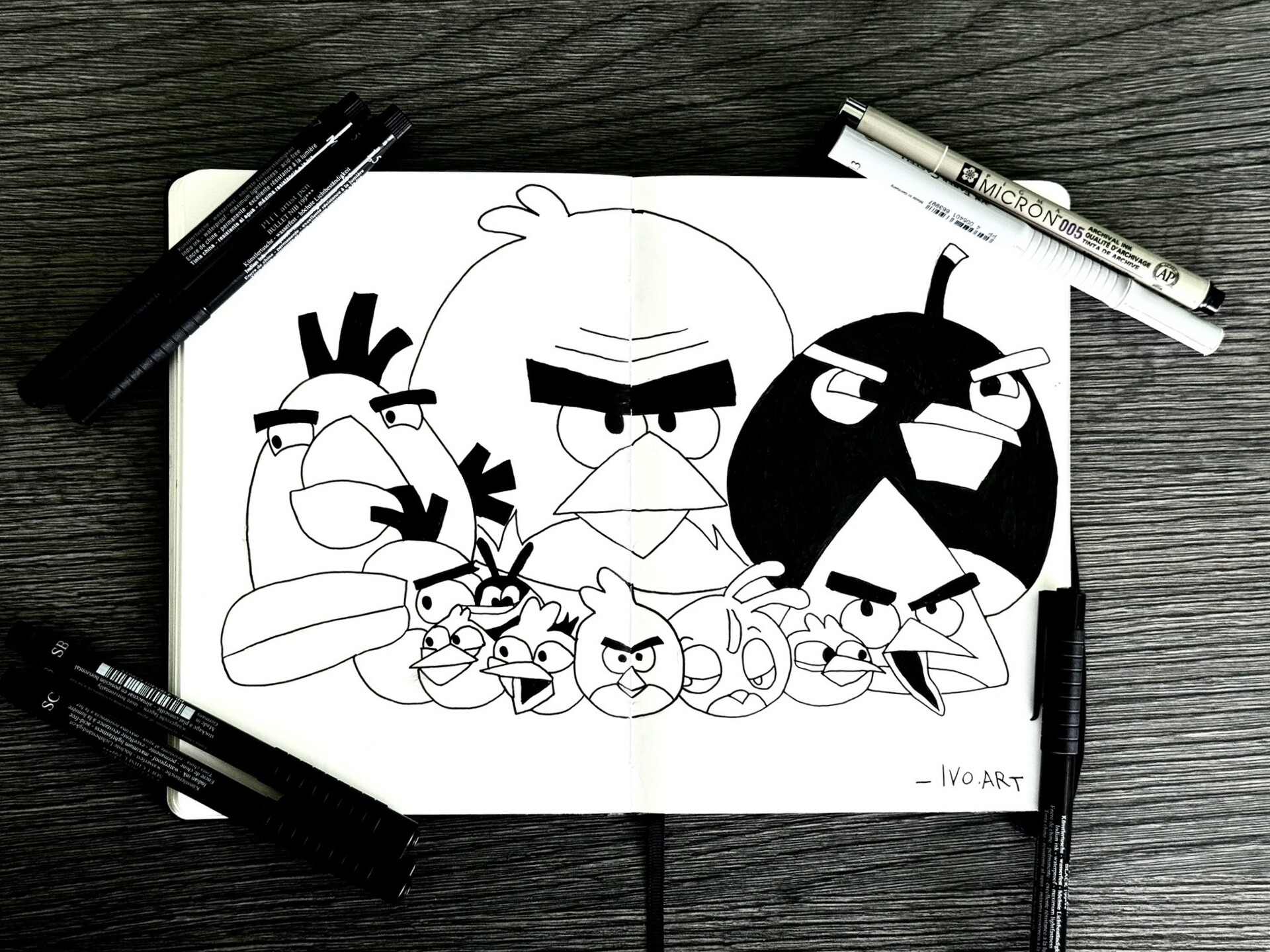 ArtStation - #35 Angry birds 🟥