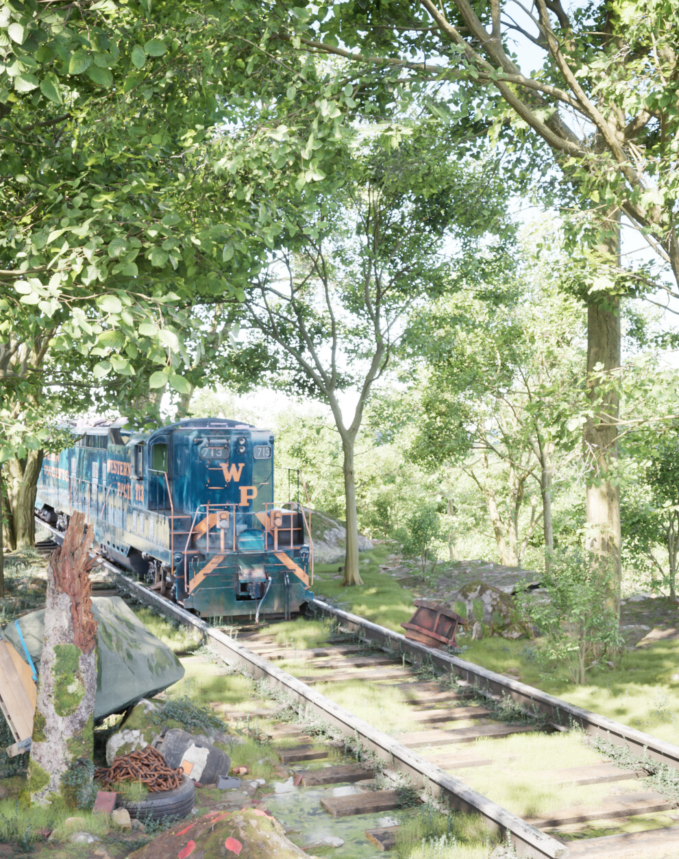 ArtStation - Forest Rubble