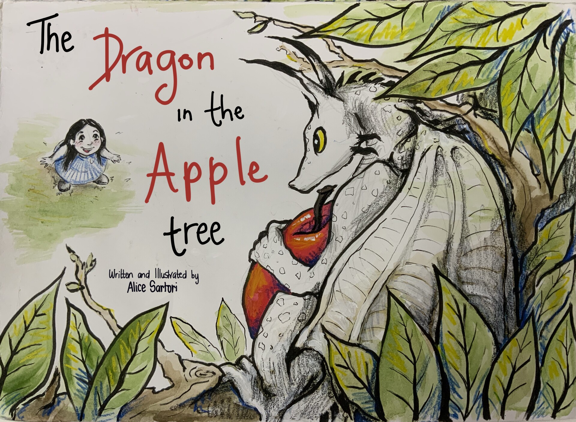ArtStation - "The Dragon in the Apple Tree" - Personal Project