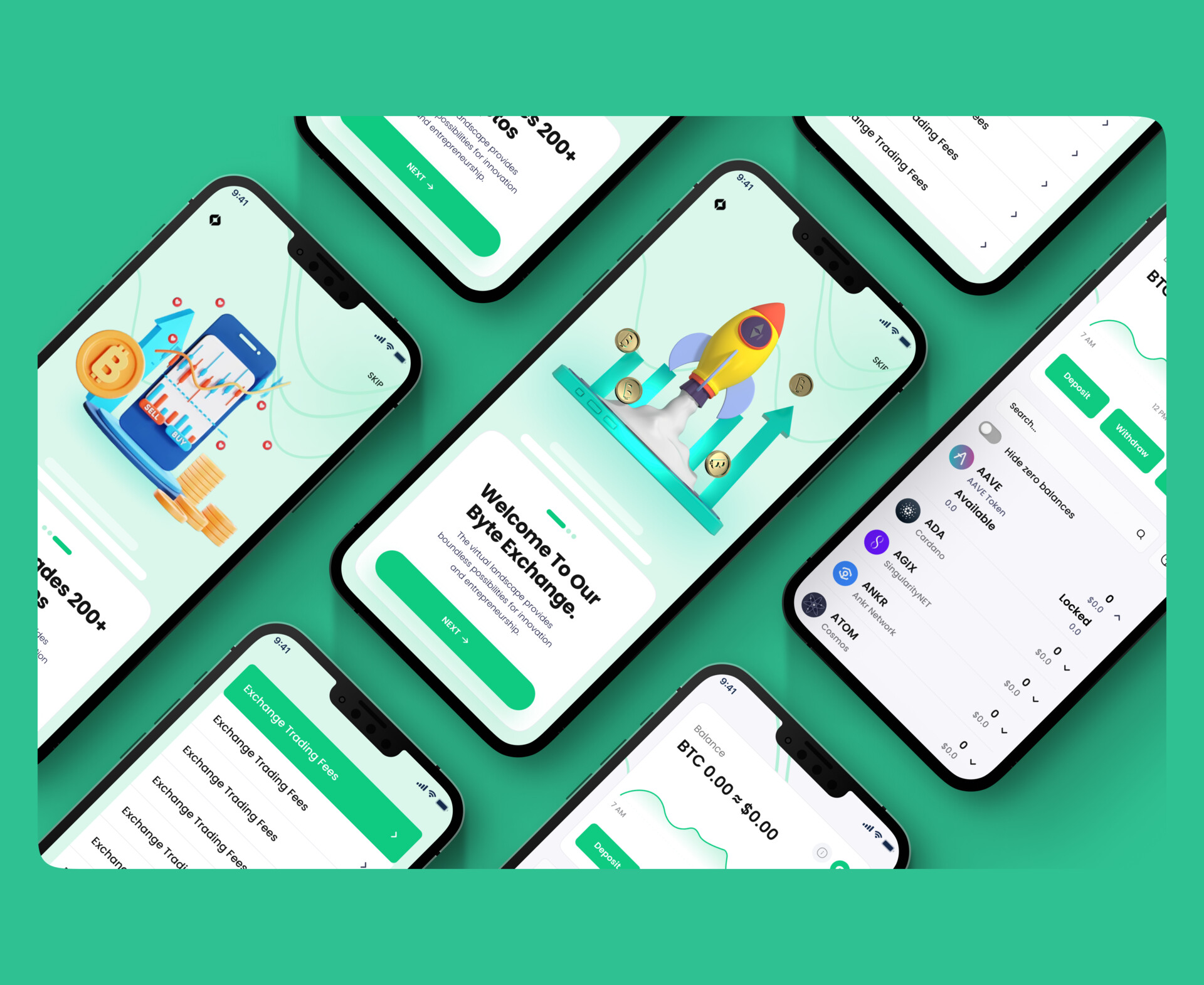 ArtStation - Crypto Exchange Mobile Apps