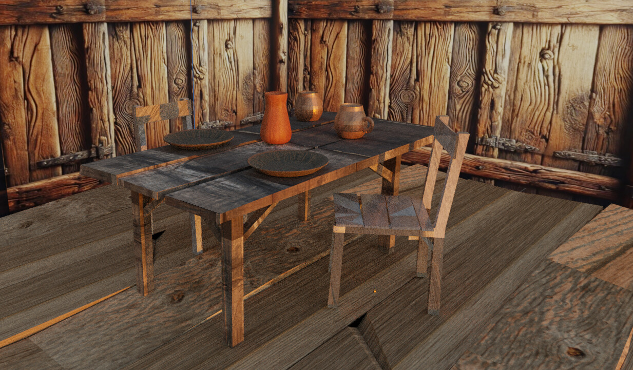 ArtStation - An imperfect dinner