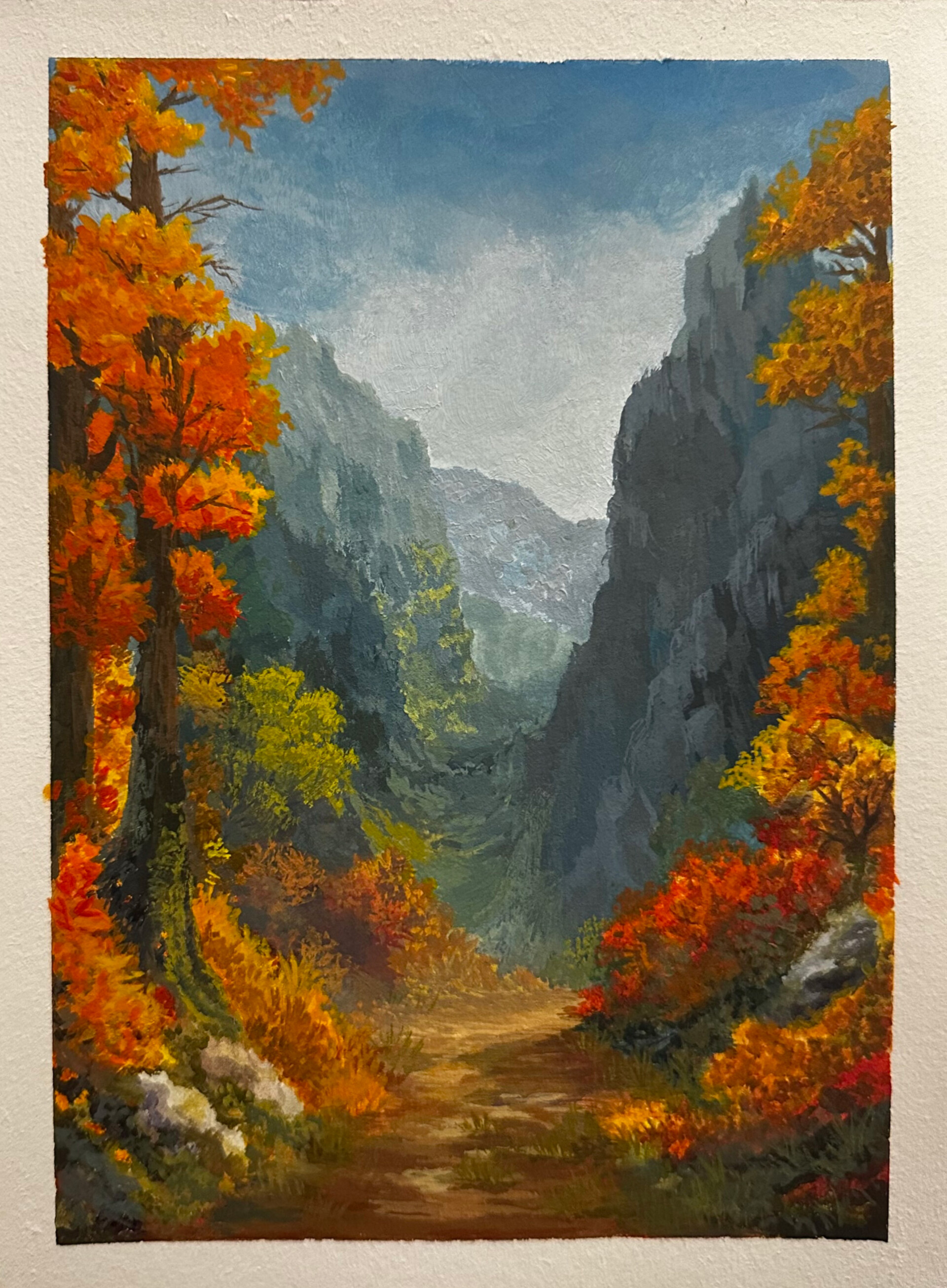 ArtStation - Valley trail