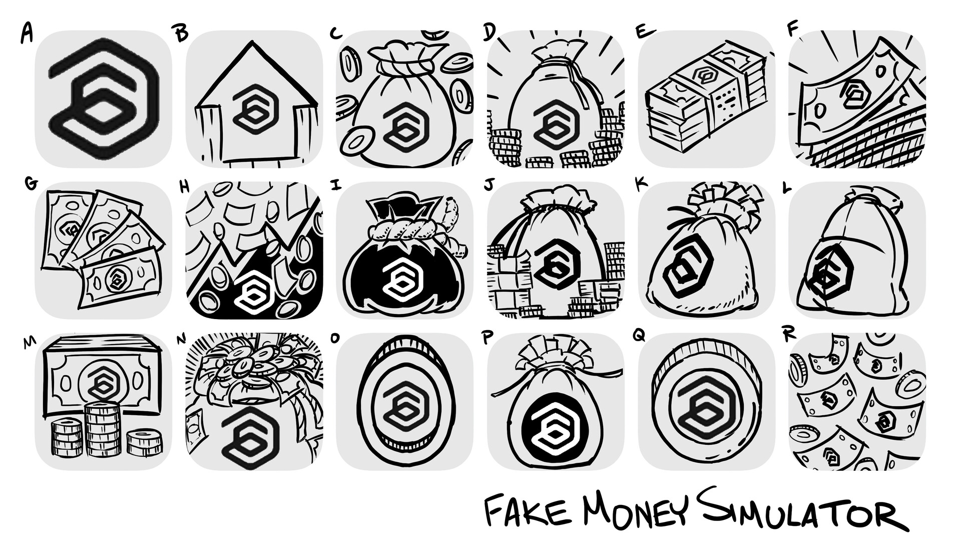 ArtStation - Money Sim App Icon