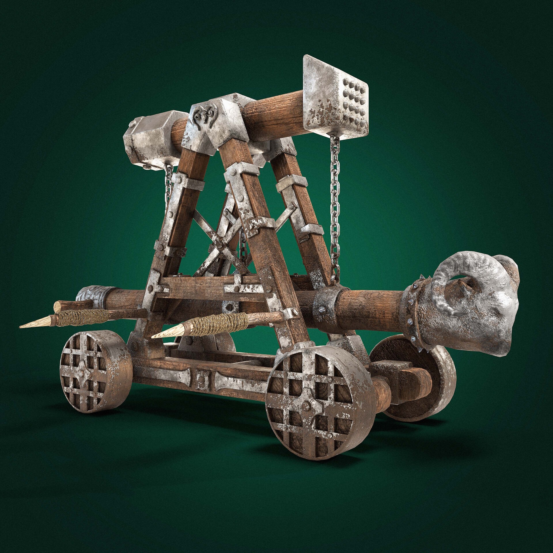 ArtStation - Medieval Battering Ram