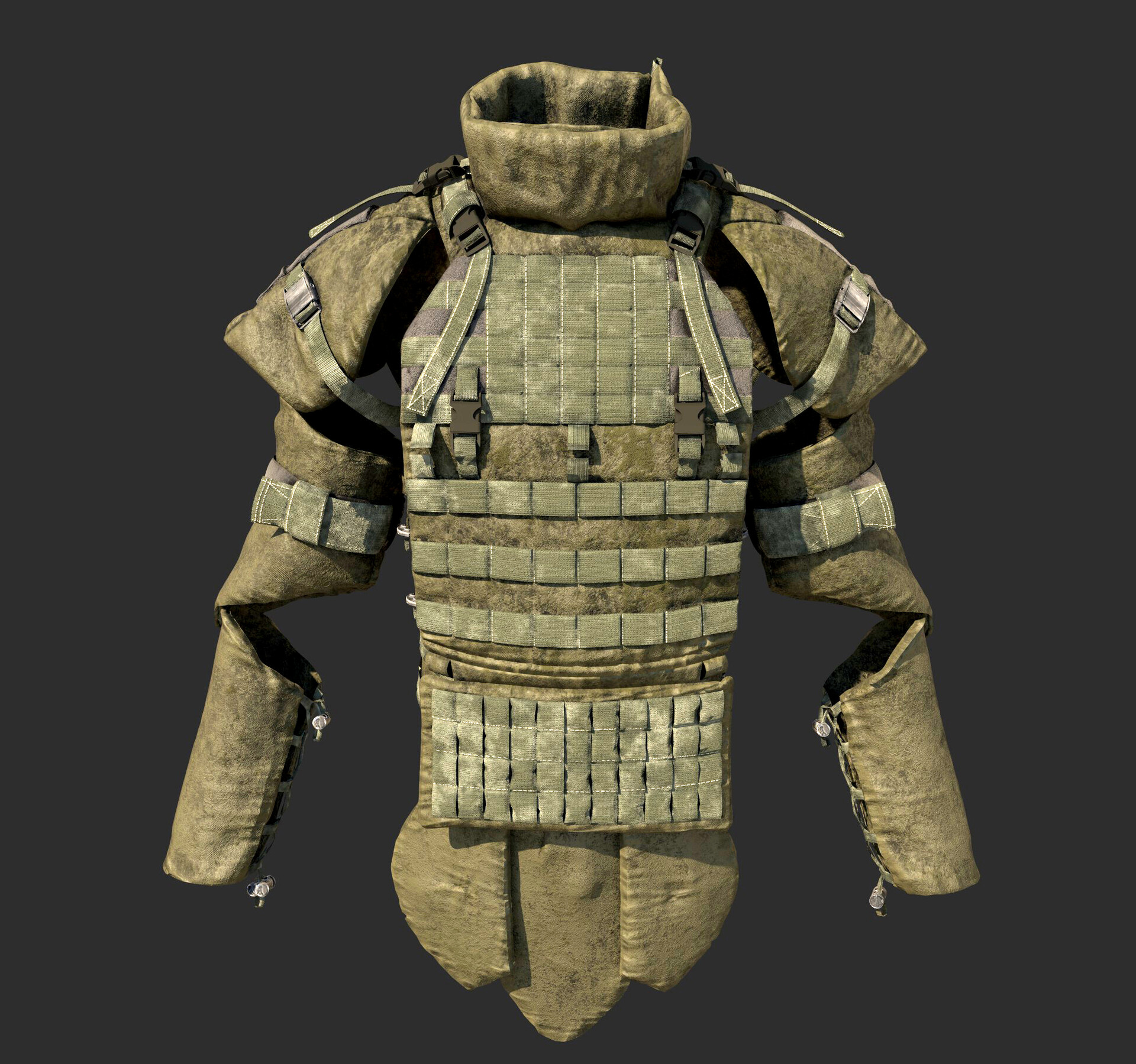 ArtStation - 3D Male Military Vest