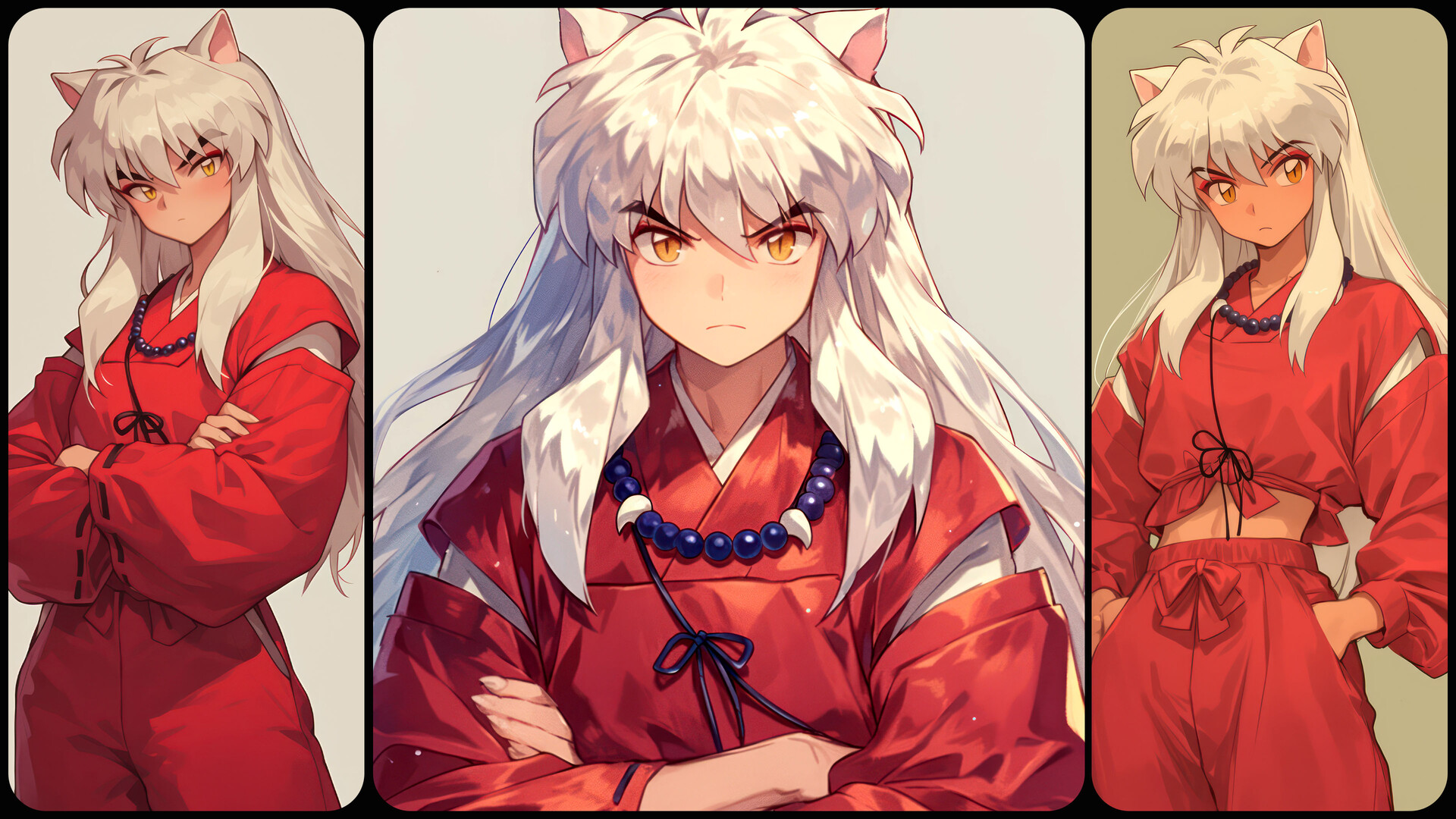 Ferial Studio - 🔹220 Inuyasha - Anime Character Reference Image Pack v ...