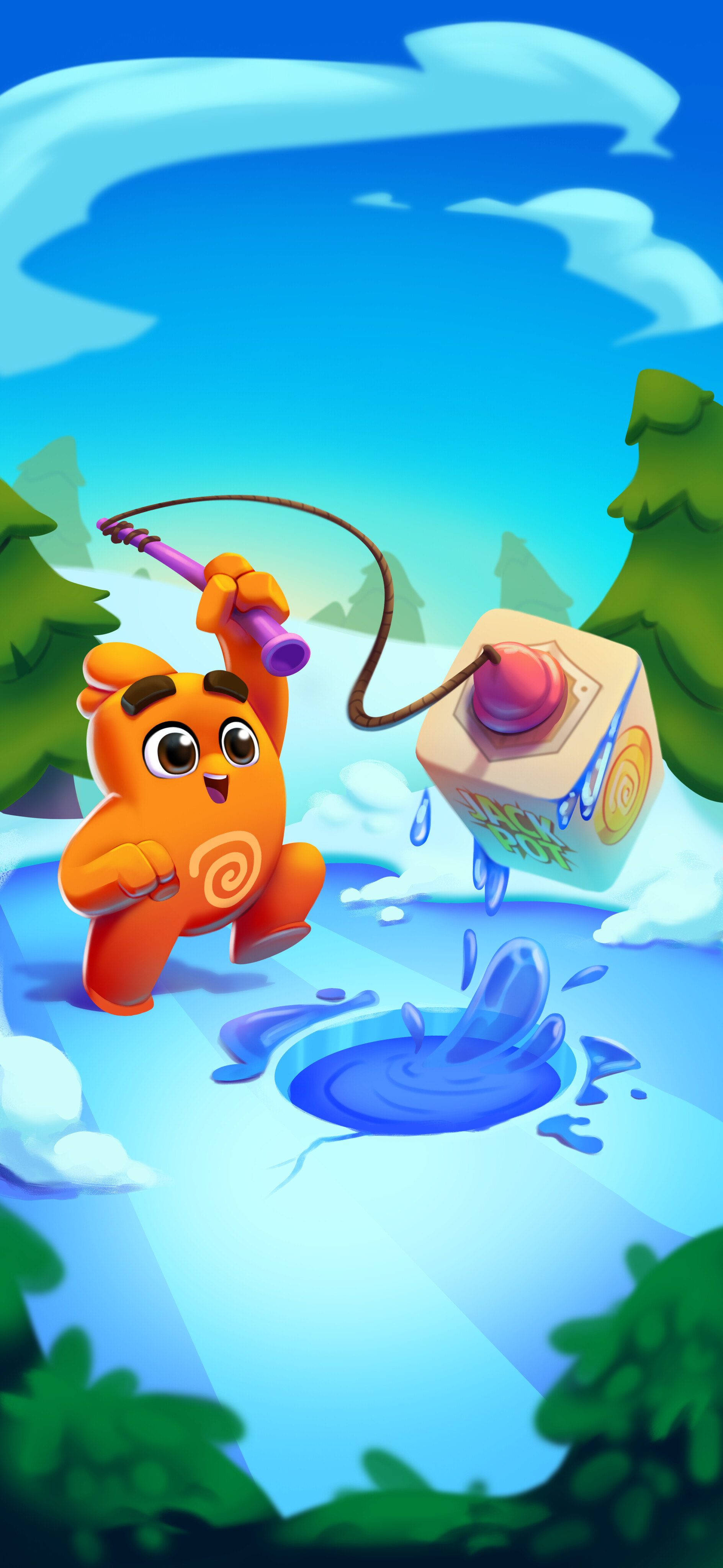 ArtStation - Mobile game Splash Art