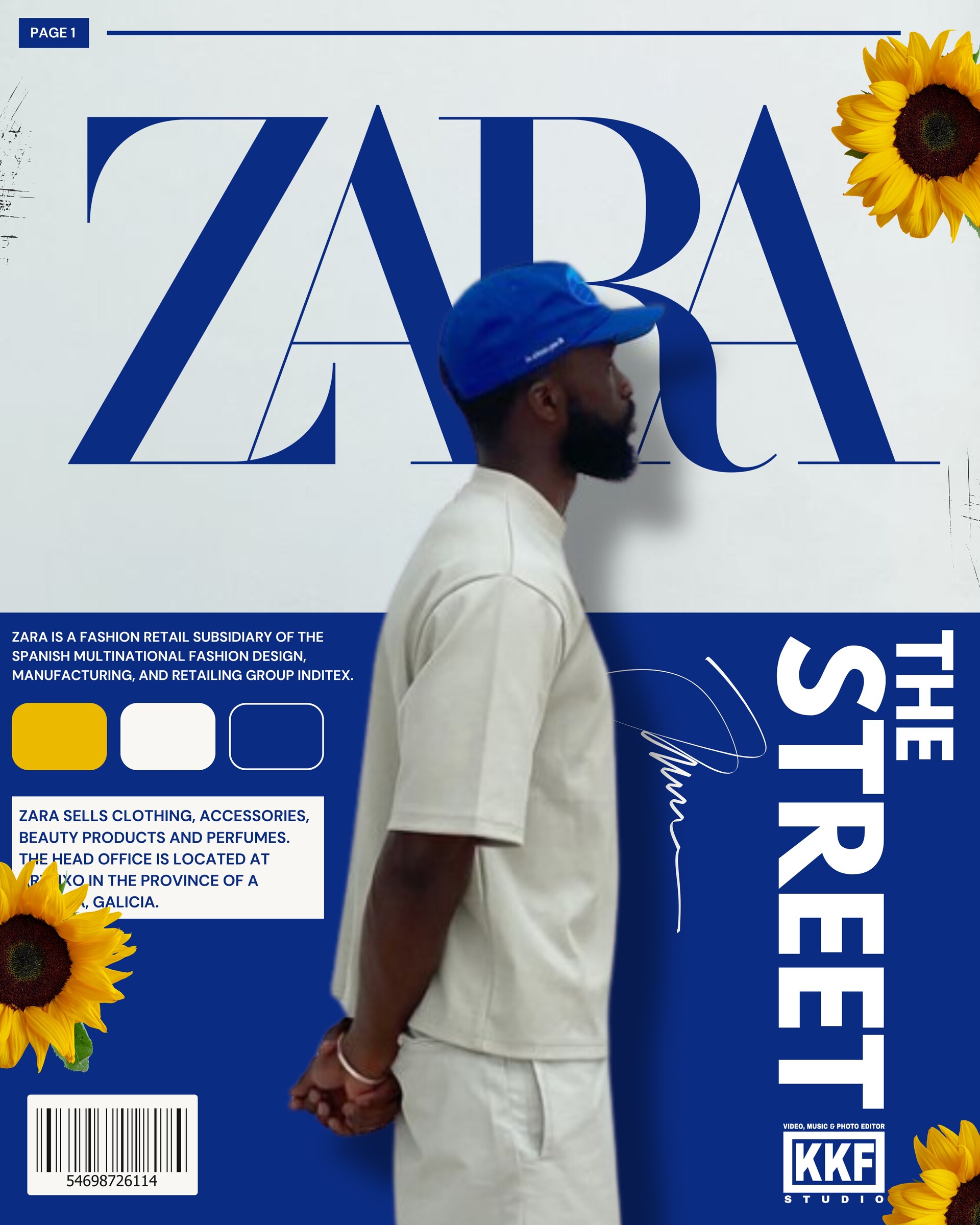 ArtStation - ZARA MAGAZINE COVER ART