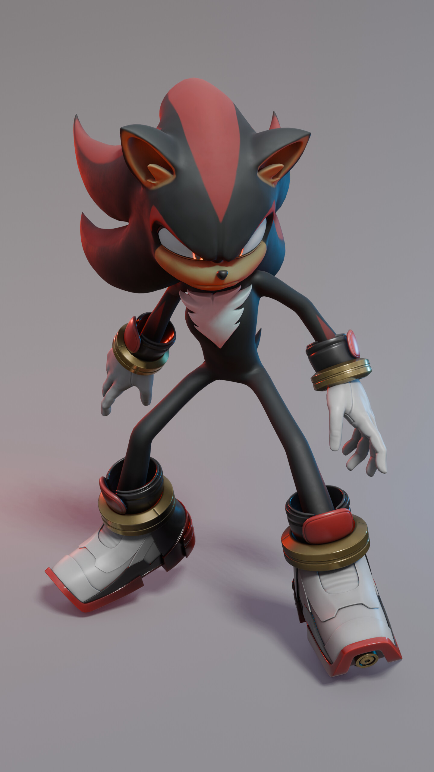 Justin Wallace - Shadow The Hedgehog - 3D Stylized Character