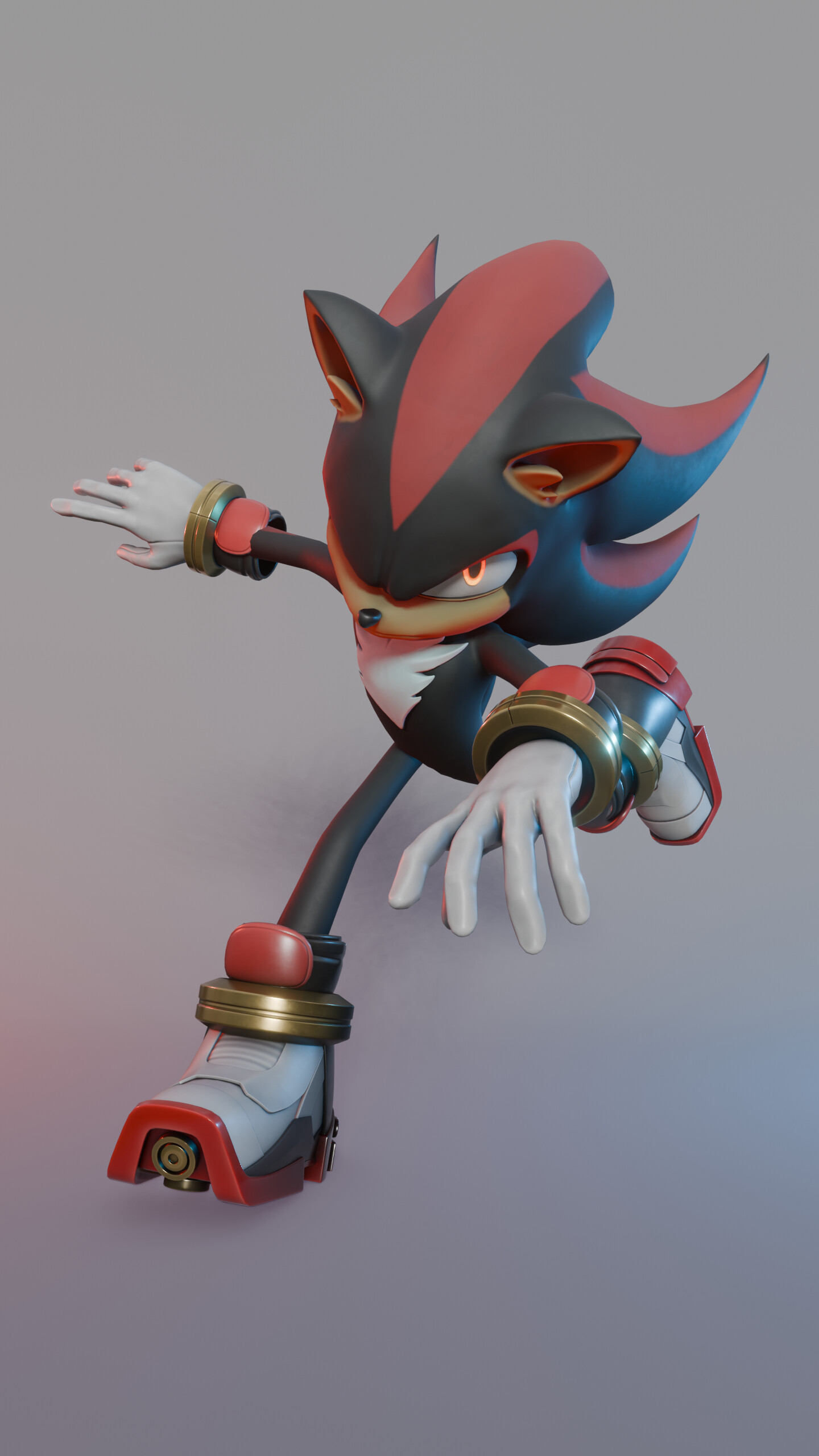 Justin Wallace - Shadow The Hedgehog - 3D Stylized Character