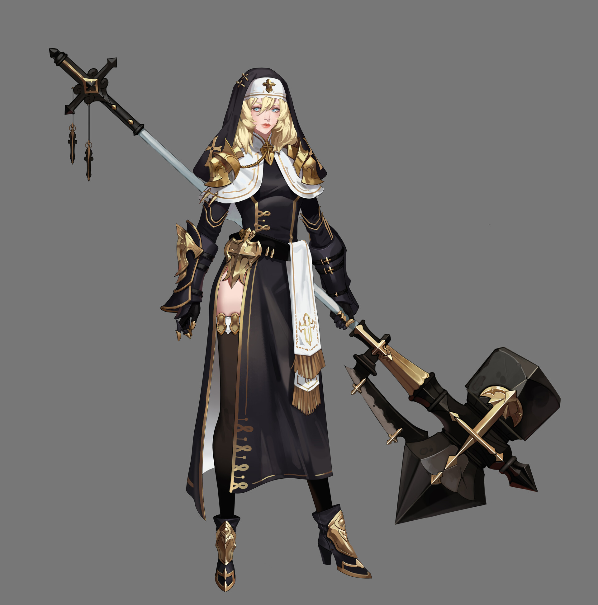 ArtStation - Priest NUN