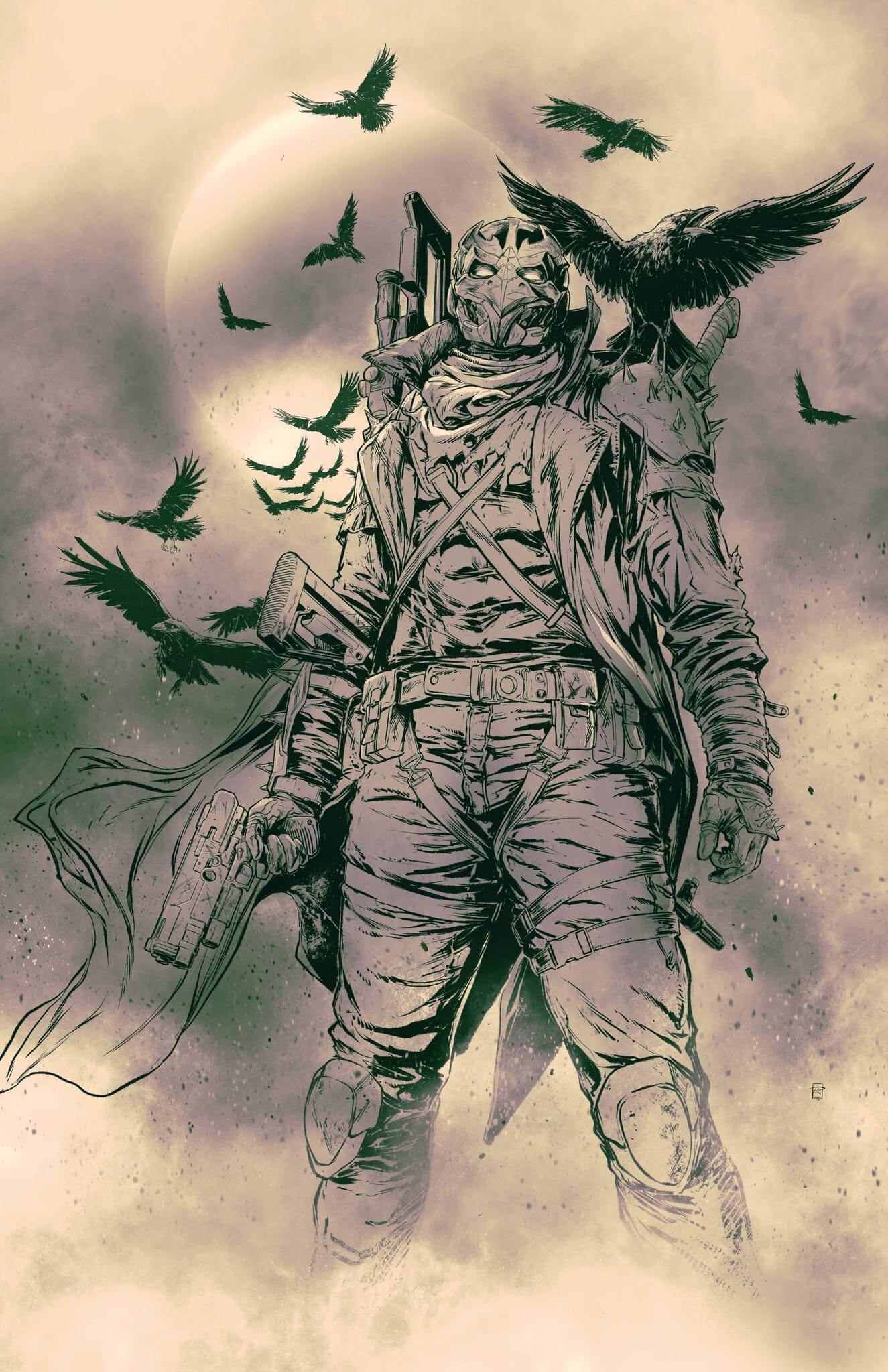 ArtStation - Rook from Ghost Machine’s “Rook Exodus.” I did this one ...