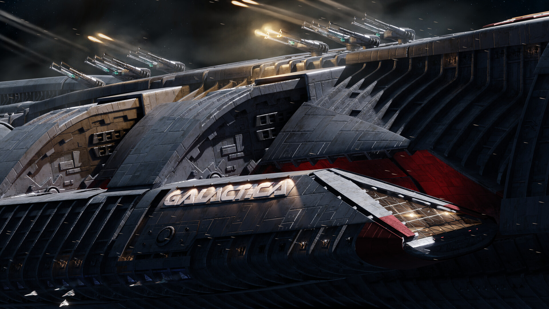 ArtStation - Battlestar Galactica fan art
